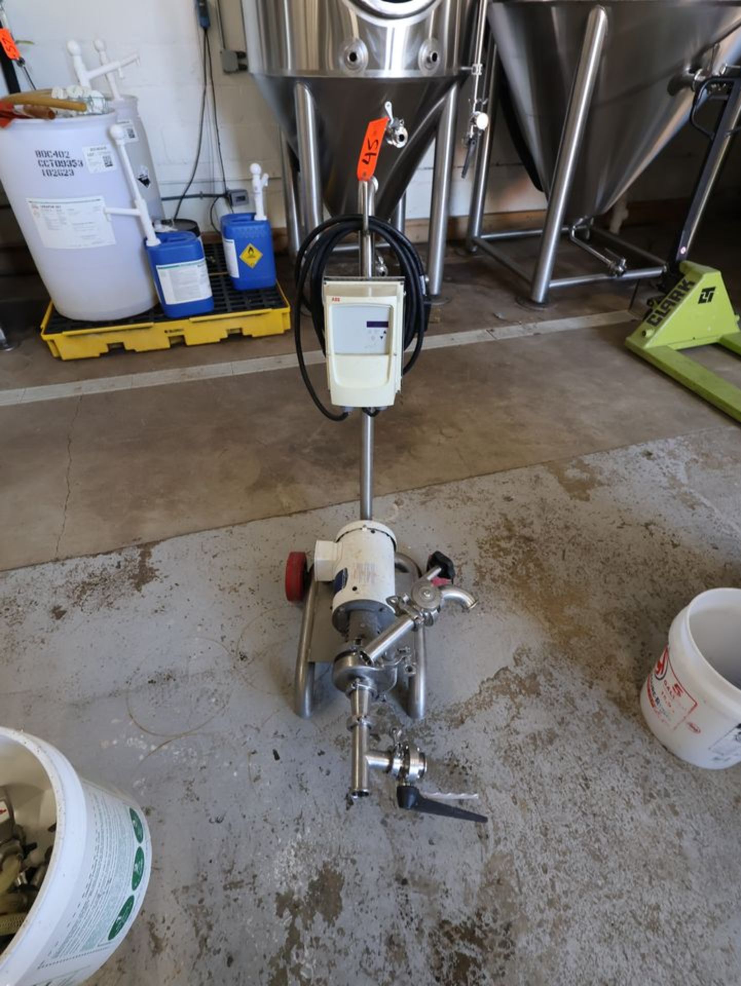 2-HP Positive Displacement Pump; with Allen Bradley DC Drive Controller