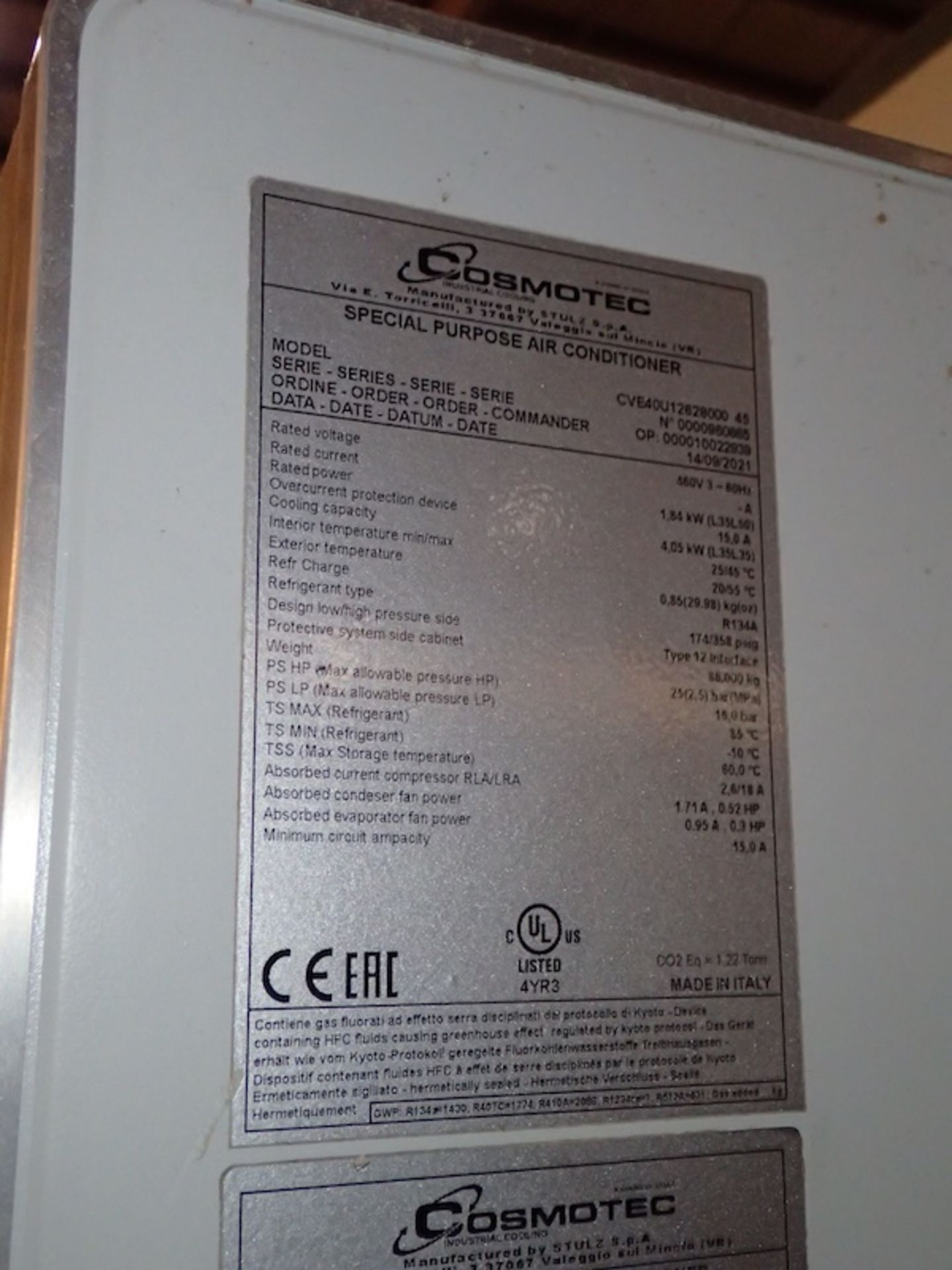 DKC +QE02 Switch Gear 6-Door Cabinet (Shell Only); (Note: Delayed ...