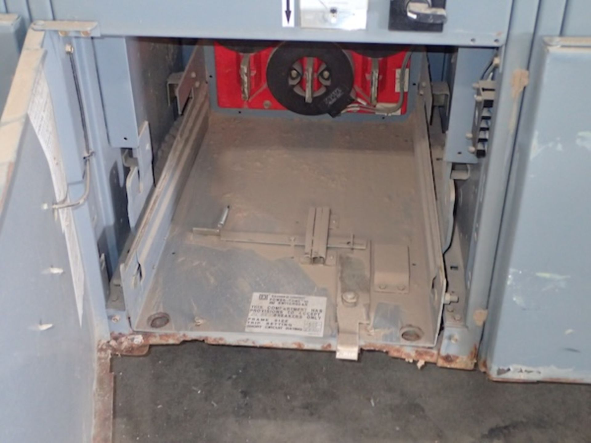 Square D Company 4,000 AMP Power-Zone III Switchgear Cabinet; with ...