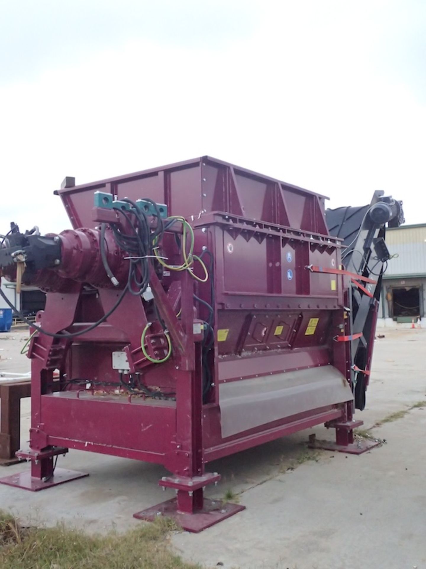 Husmann Type HLII1622 Dual-Shaft Primary Shredder, S/N: 11686 (2021 ...