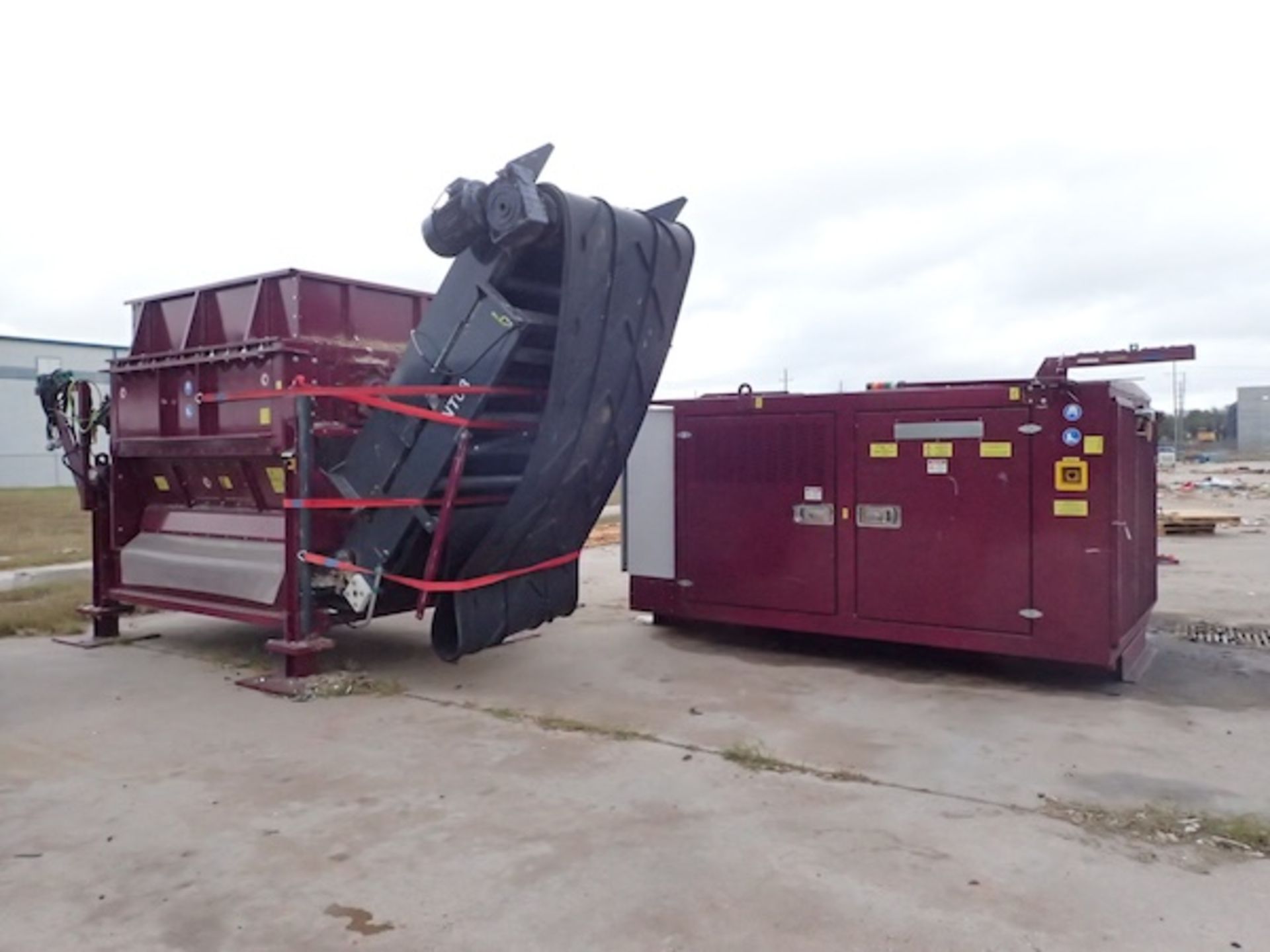 Husmann Type HLII1622 Dual-Shaft Primary Shredder, S/N: 11686 (2021 ...