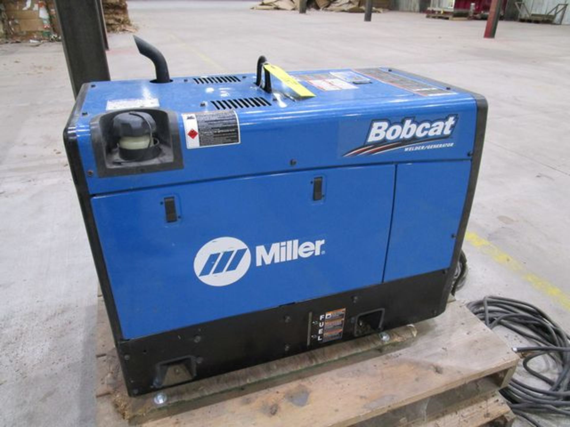 Miller Bobcat 260 AC/DC Welder & 11,000 Watt Gas Powered Generator, S/N ...