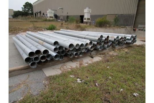 Lot - (9) Bundles of (10) 4 in. x 10 ft. Conduit Poles; (Location ...