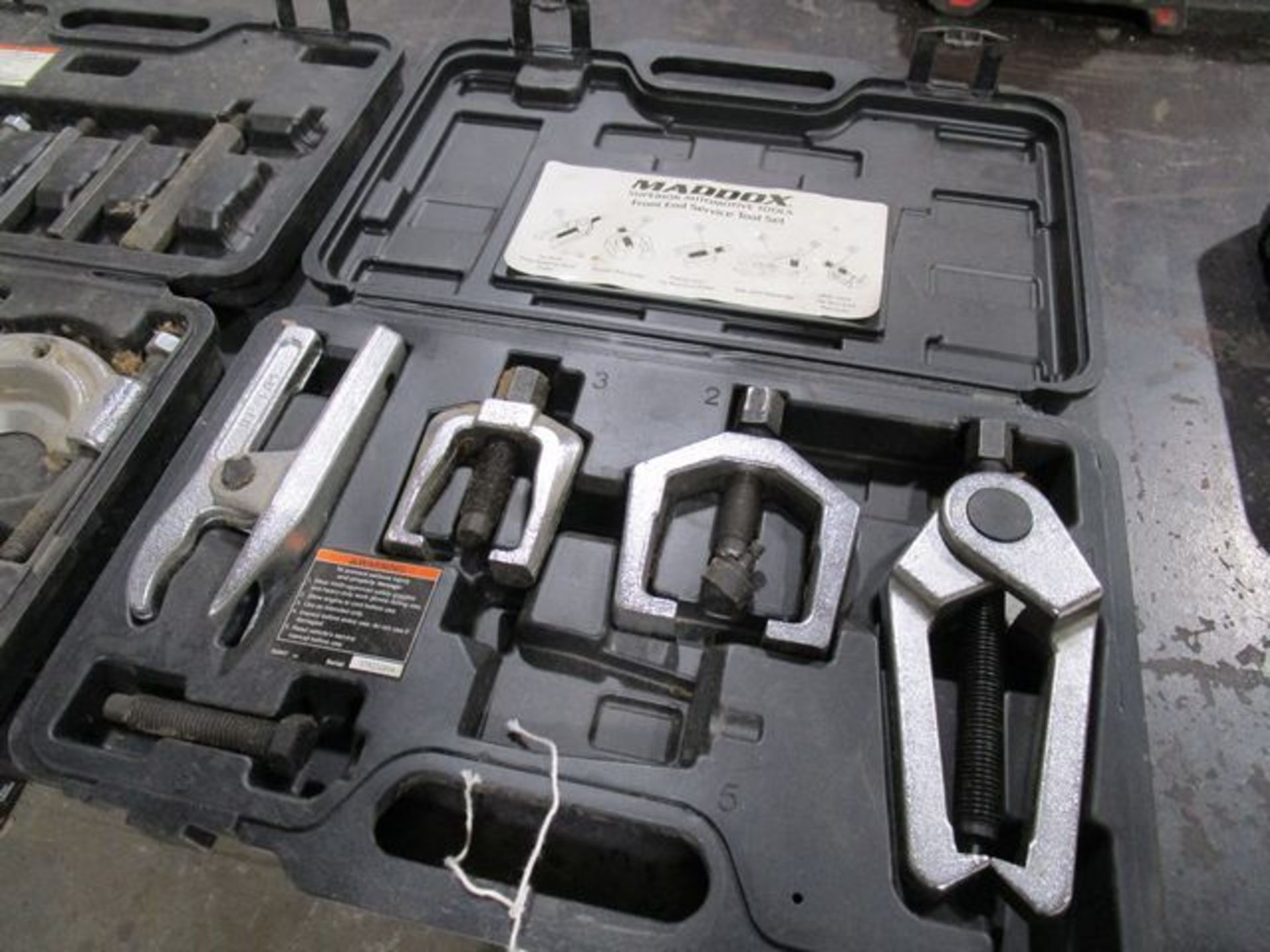 Lot - (3) Maddox Bearing Seperator Kits & Front End Service Tools with ...