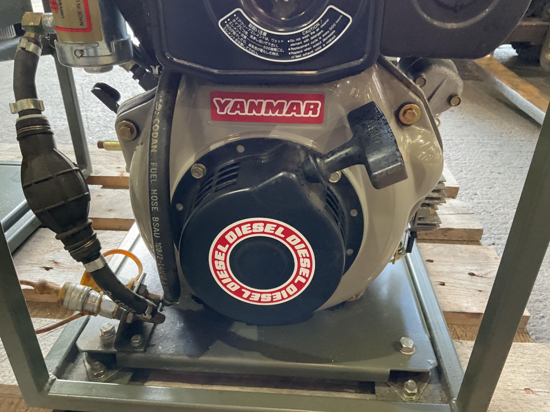 You are bidding on a: Unissued Yanmar Electric Start Diesel DC ...