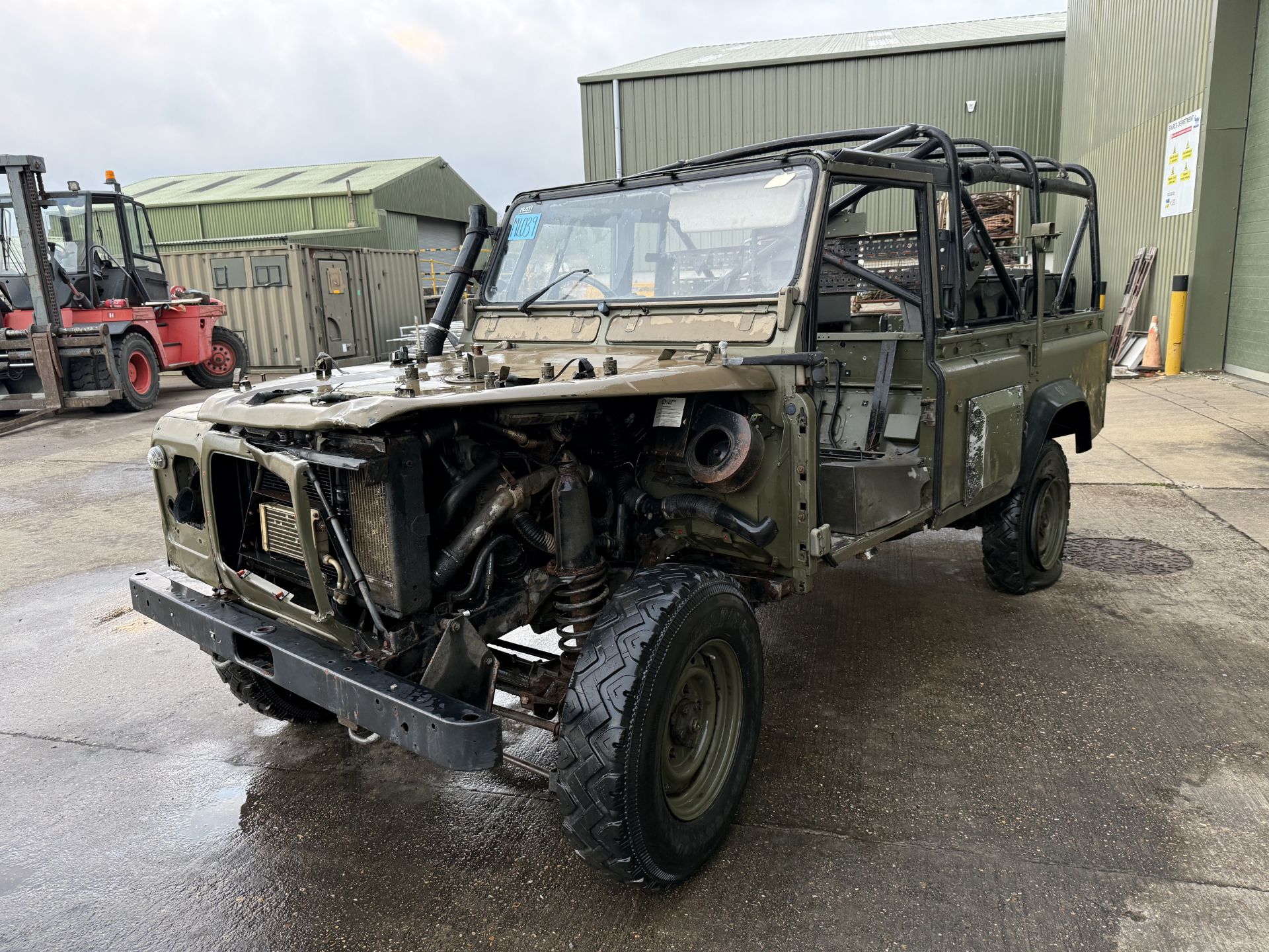 You are bidding on a: Land Rover Wolf 110 TUM RHD GS Soft Top, Direct ...