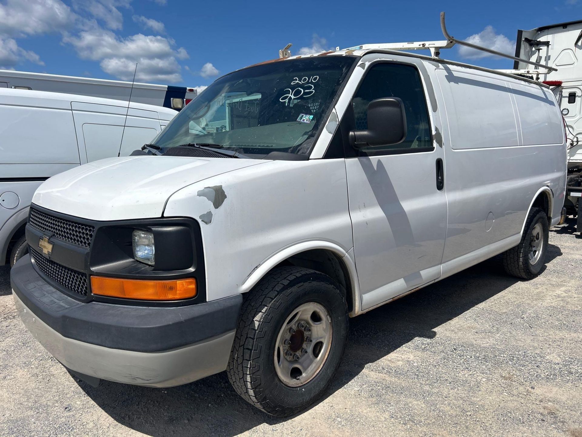 2010 Chevy Express Van Gas, Automatic, LT245/75R16 Tires, 8,600lb GVWR ...