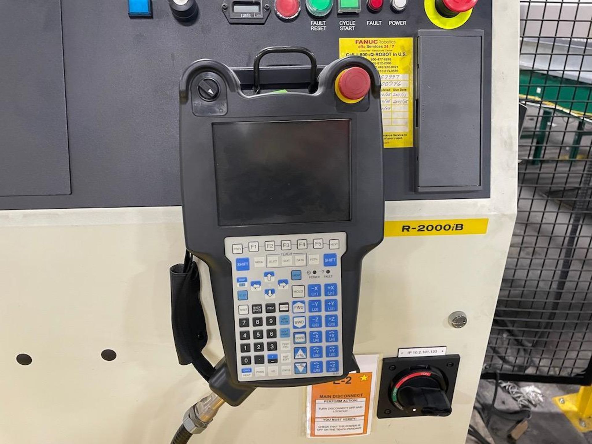 FANUC ROBOT R-2000IB 165F, SYSTEM R-30IA CONTROL, TYPE A05B-2510-B030 ...