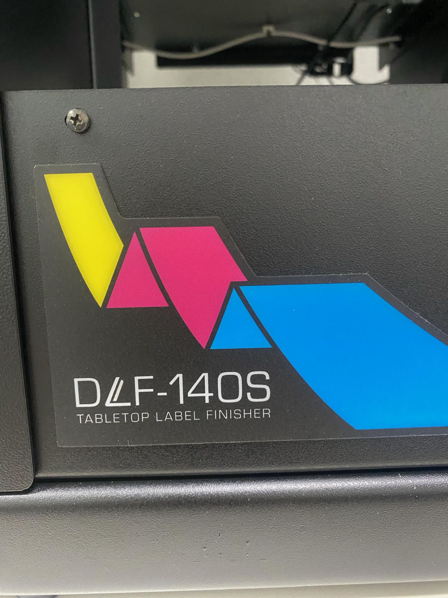 LOCATED IN TROPHY CLUB, TX- Used Afinia DLF-140S Digital Label Finisher ...