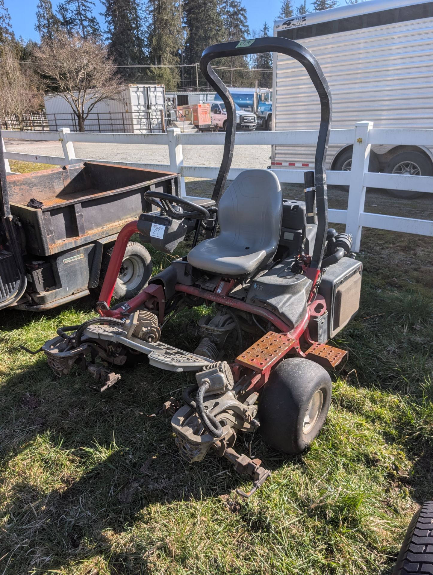 Toro Greensmaster 3420 Triflex Hybrid Mower with Approx. 5857 Hours ...