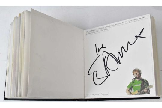 AUTOGRAPH ALBUMS; a collection of eighteen autograph albums with ...