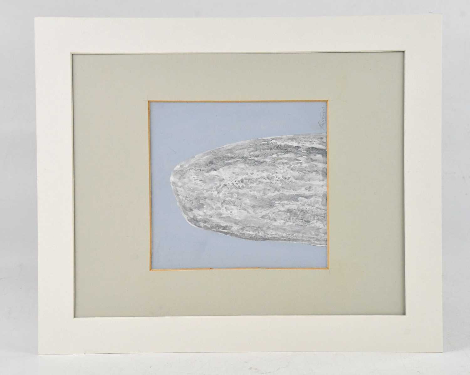TREVOR GRIMSHAW (1947-2001); mixed media, 'Pillar', signed, 13.5 x 12 ...