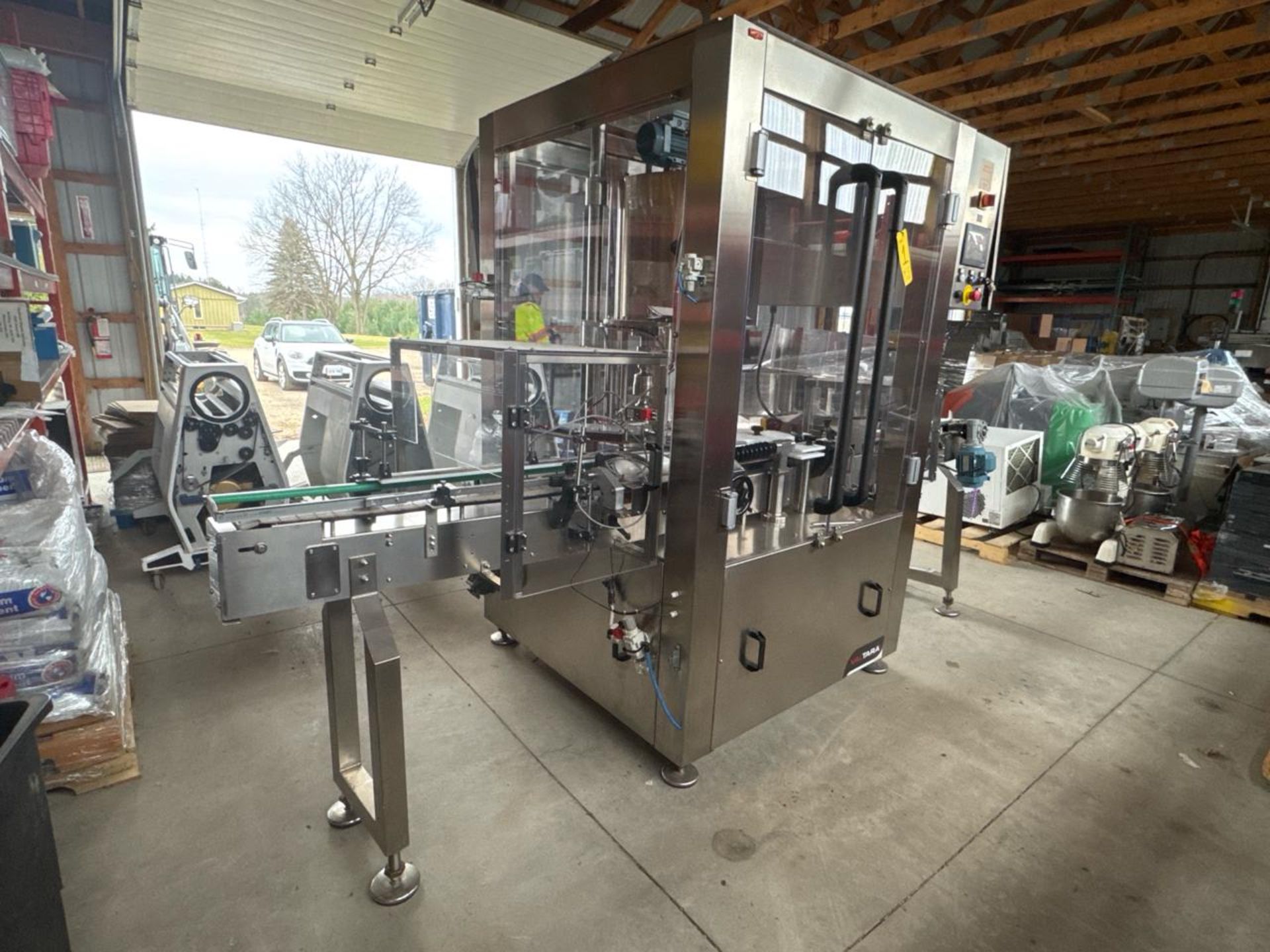 Paxion/WeighPack VALTARA Rotary Capper, mod. T4VP, ser. no. 6219, 4 ...
