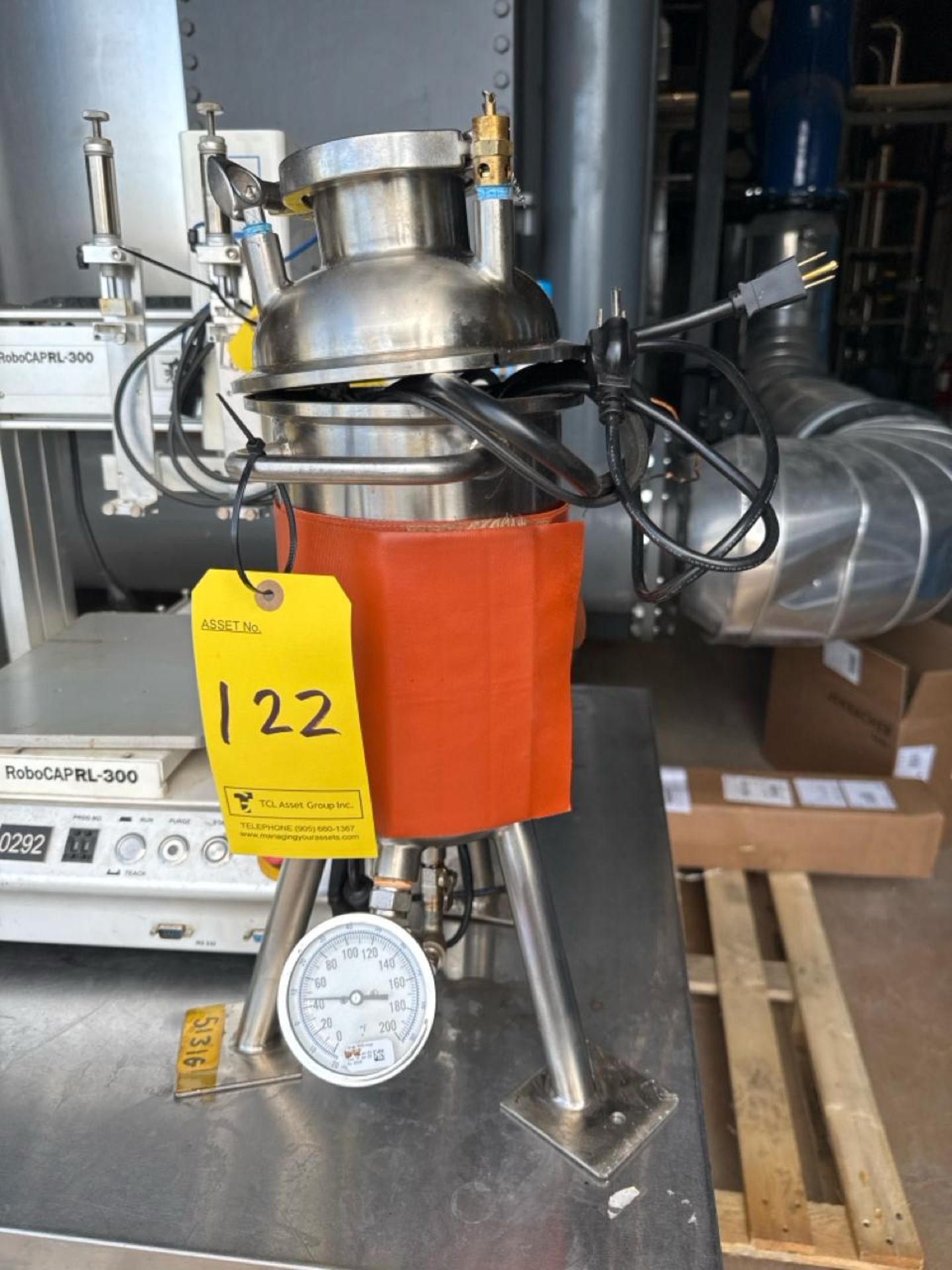 (3) ATG cappers, mod. RoboCap RL-30 c/w (4) ATG Zesta bench counters ...