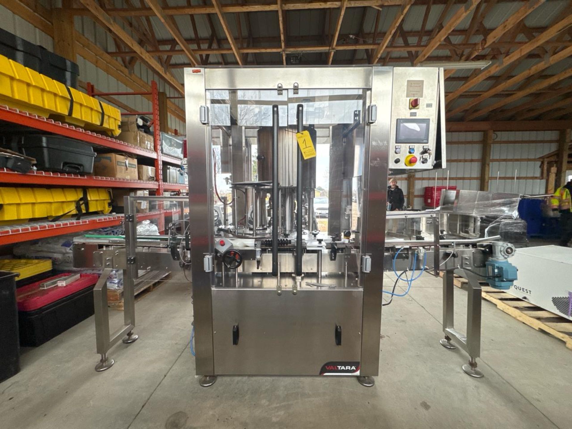Paxion/WeighPack VALTARA Rotary Capper, mod. T4VP, ser. no. 6219, 4 ...