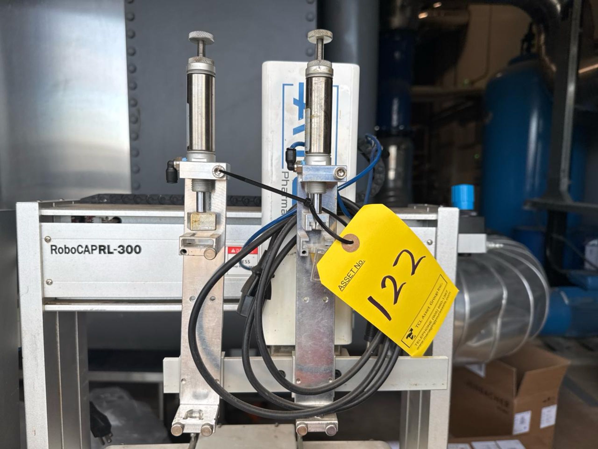 (3) ATG cappers, mod. RoboCap RL-30 c/w (4) ATG Zesta bench counters ...