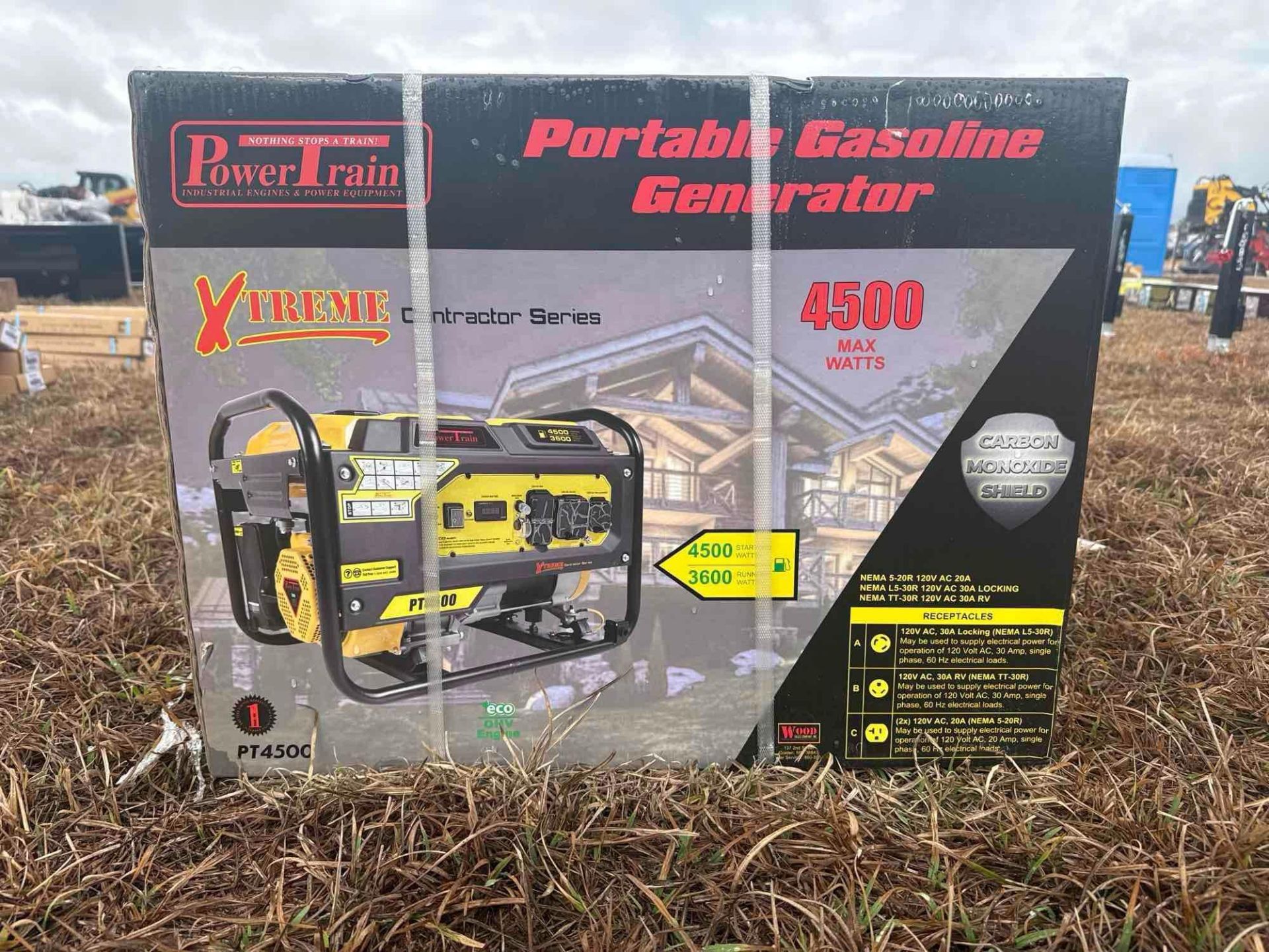 NEW POWERTRAIN 4500 WATT GENERATOR NEW SUPPORT EQUIPMENT