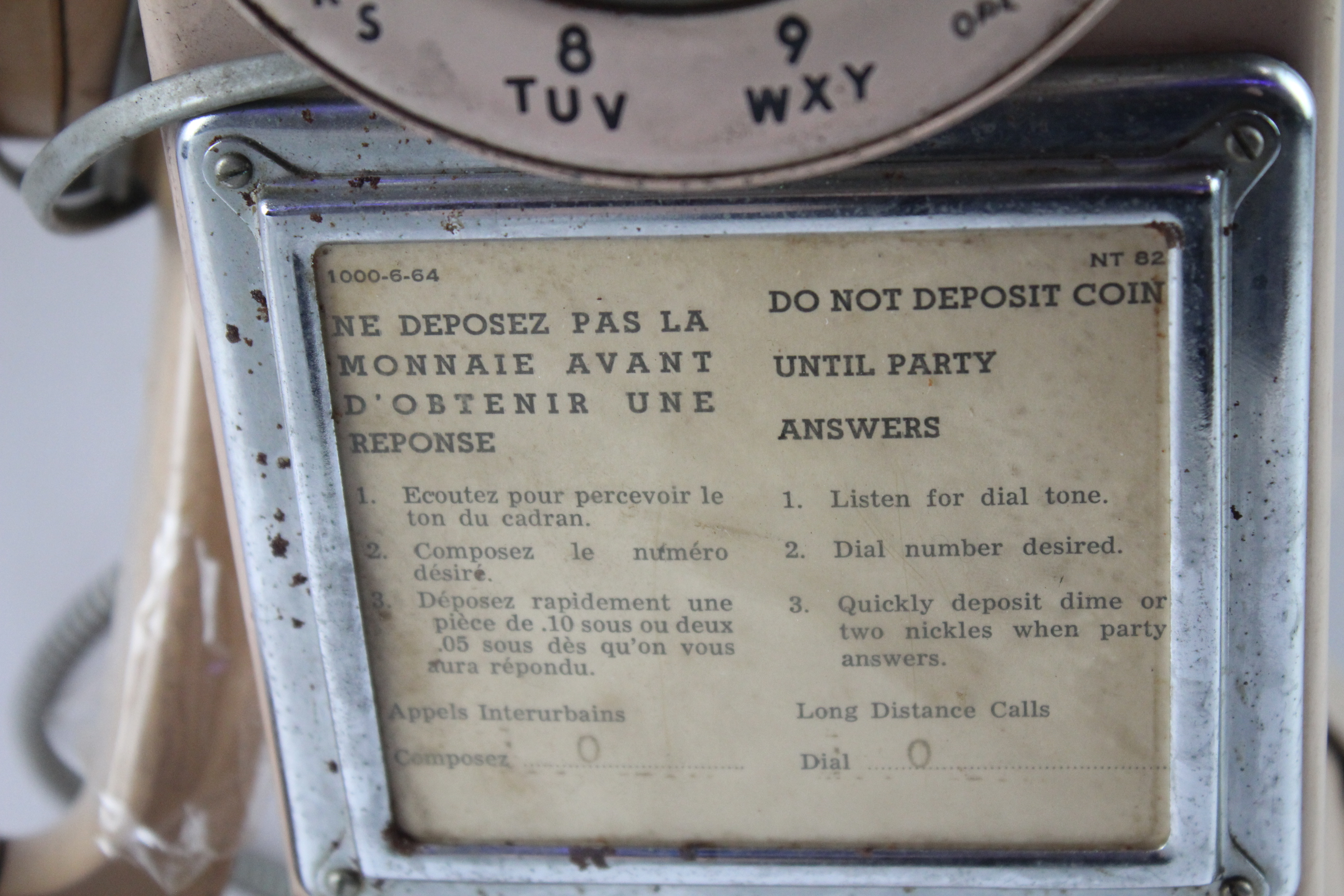 Chicago Made C1948-1955 Automatic Electric 3 Slot Payphone Original ...