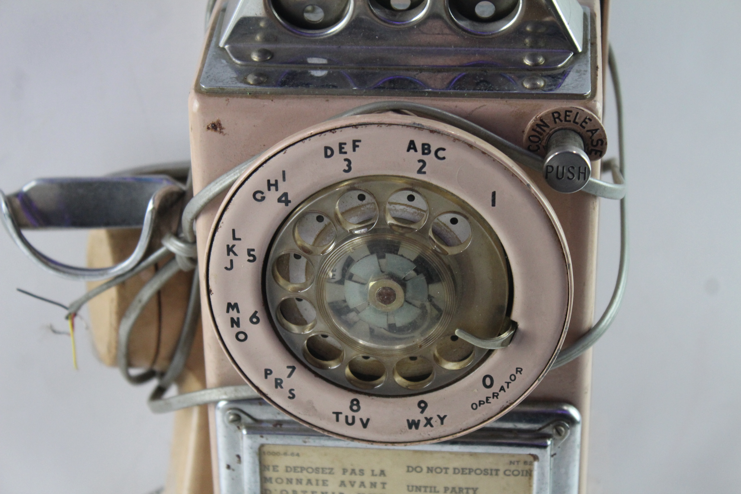Chicago Made C1948-1955 Automatic Electric 3 Slot Payphone Original ...