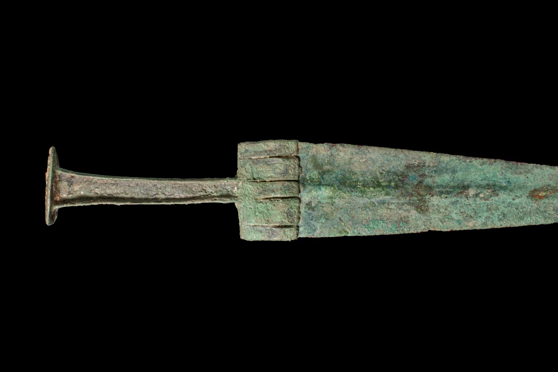 Ca. 1100 - 800 BC A collection of three bronze daggers, including, from ...