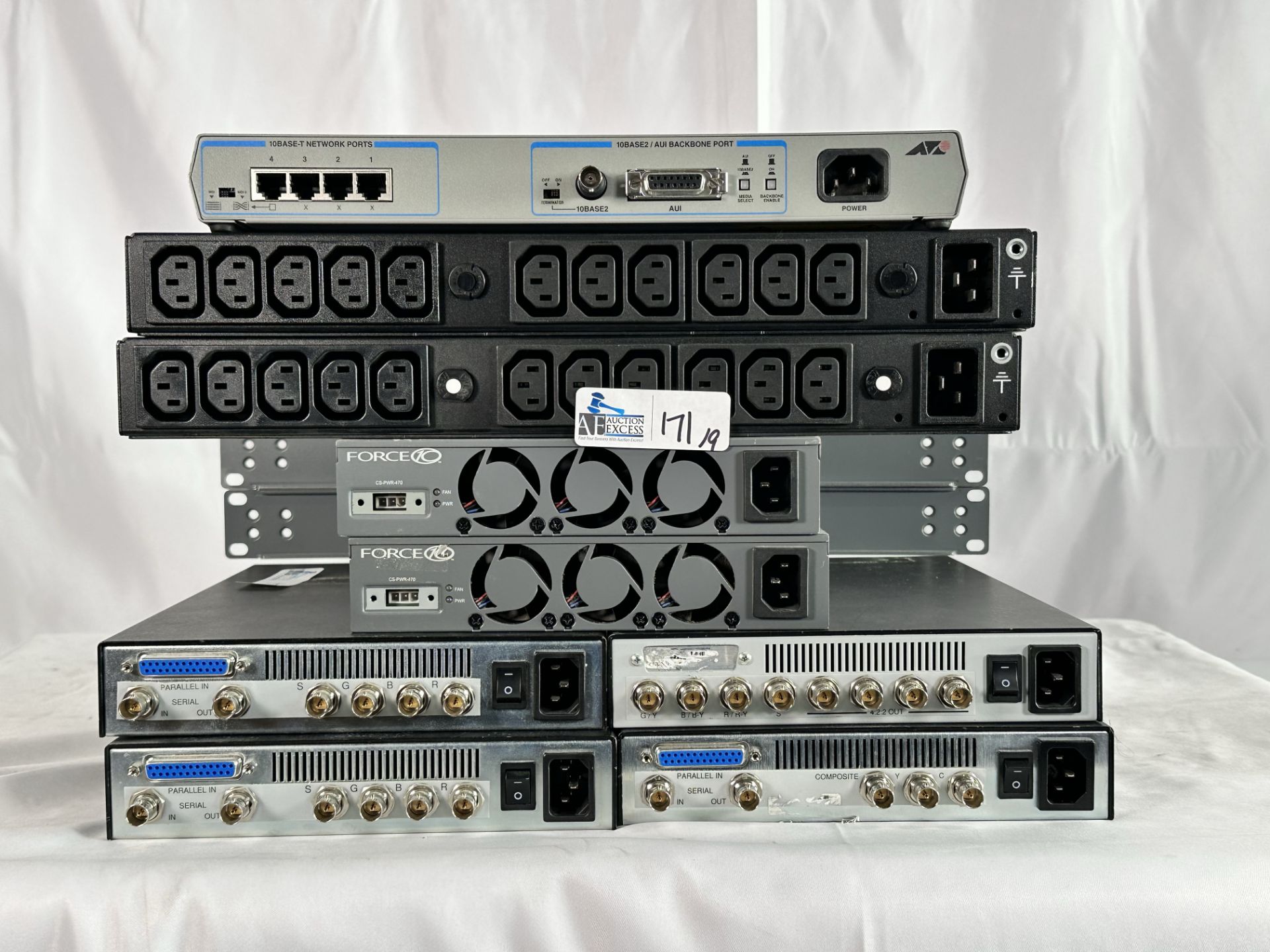 Lot of Misc Broadcast/Computer Including Miranda ASD-100, SDM-100, SDM ...
