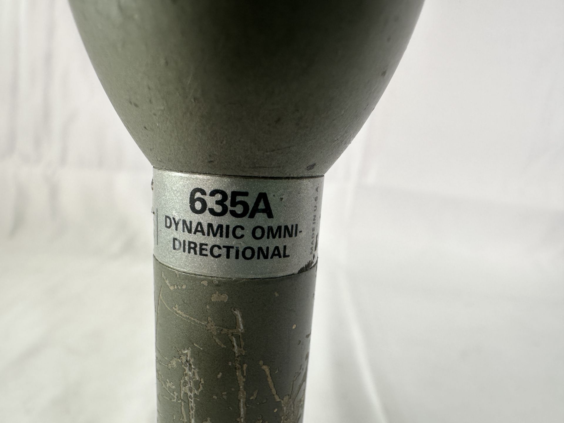 Electrovoice 635a Dynamic Omnidirectional MicrophoneManufacturer's ...