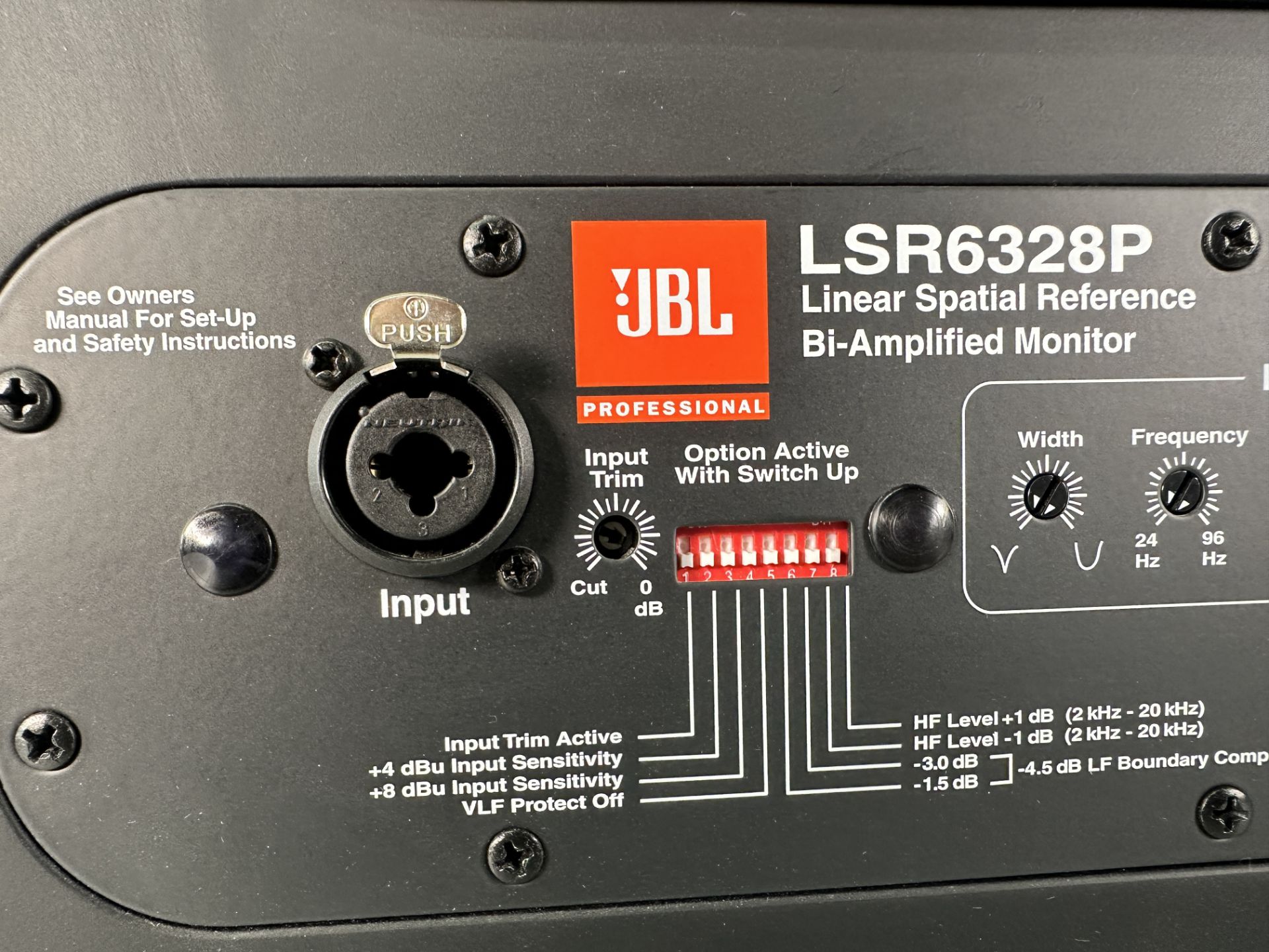 JBL LSR6328P Two-Way 8" Bi-Amplified Single Studio Monitor ...