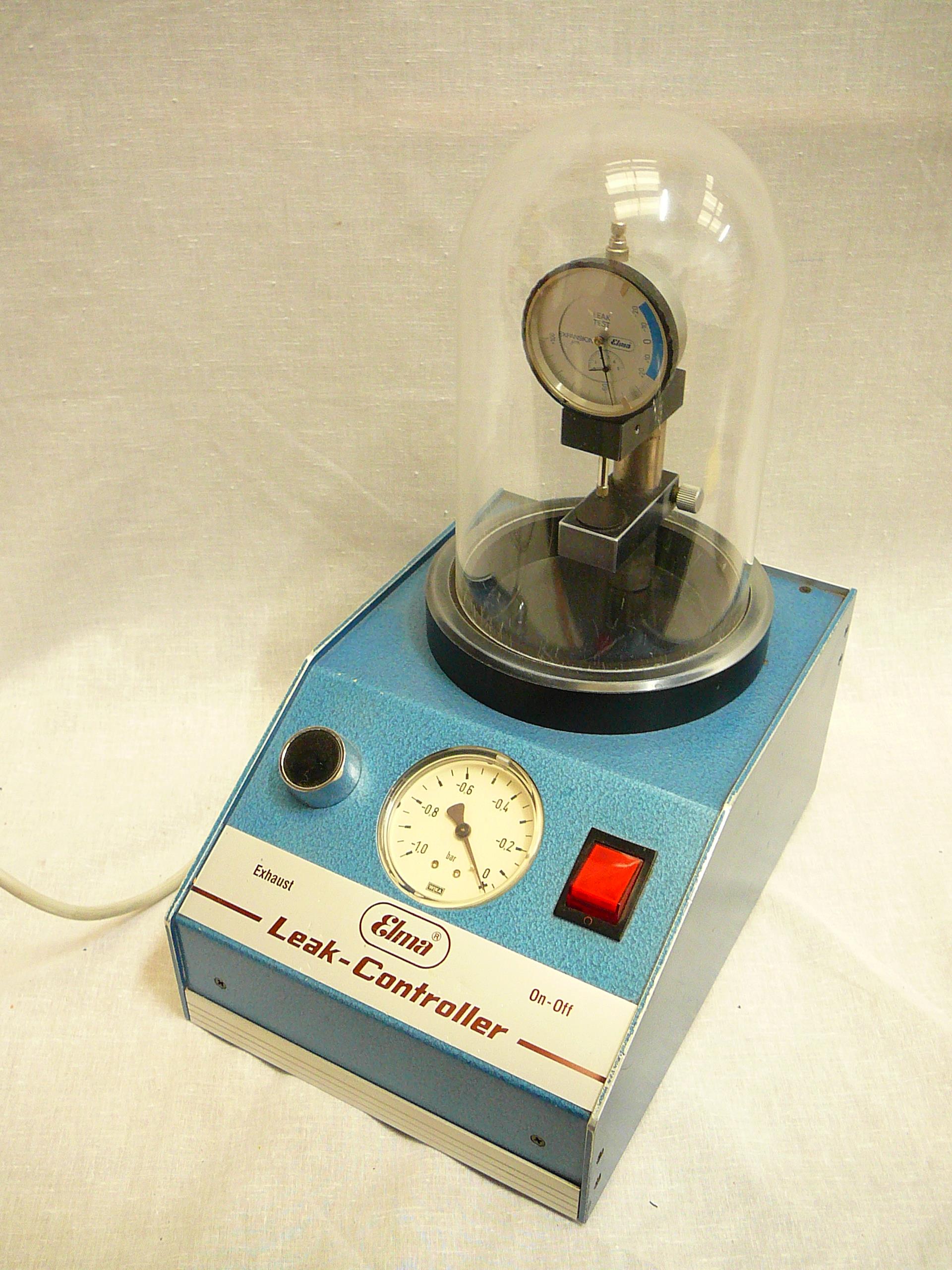 Elma Watch Pressure tester. Working on removal