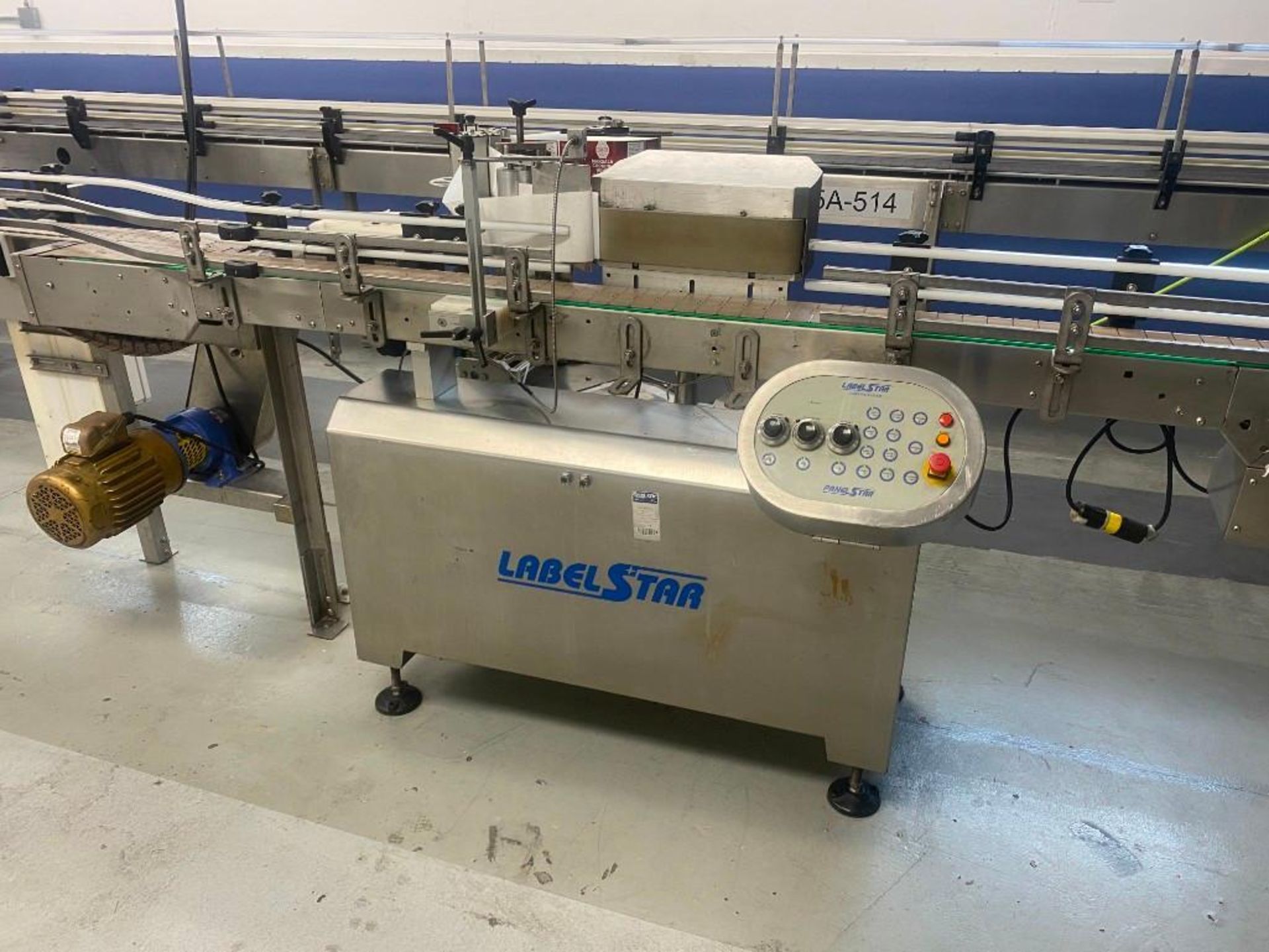 STAR / CAPMATIC PRESSURE SENSITIVE BOTTLE LABELER, APPROX 230V, APPROX ...