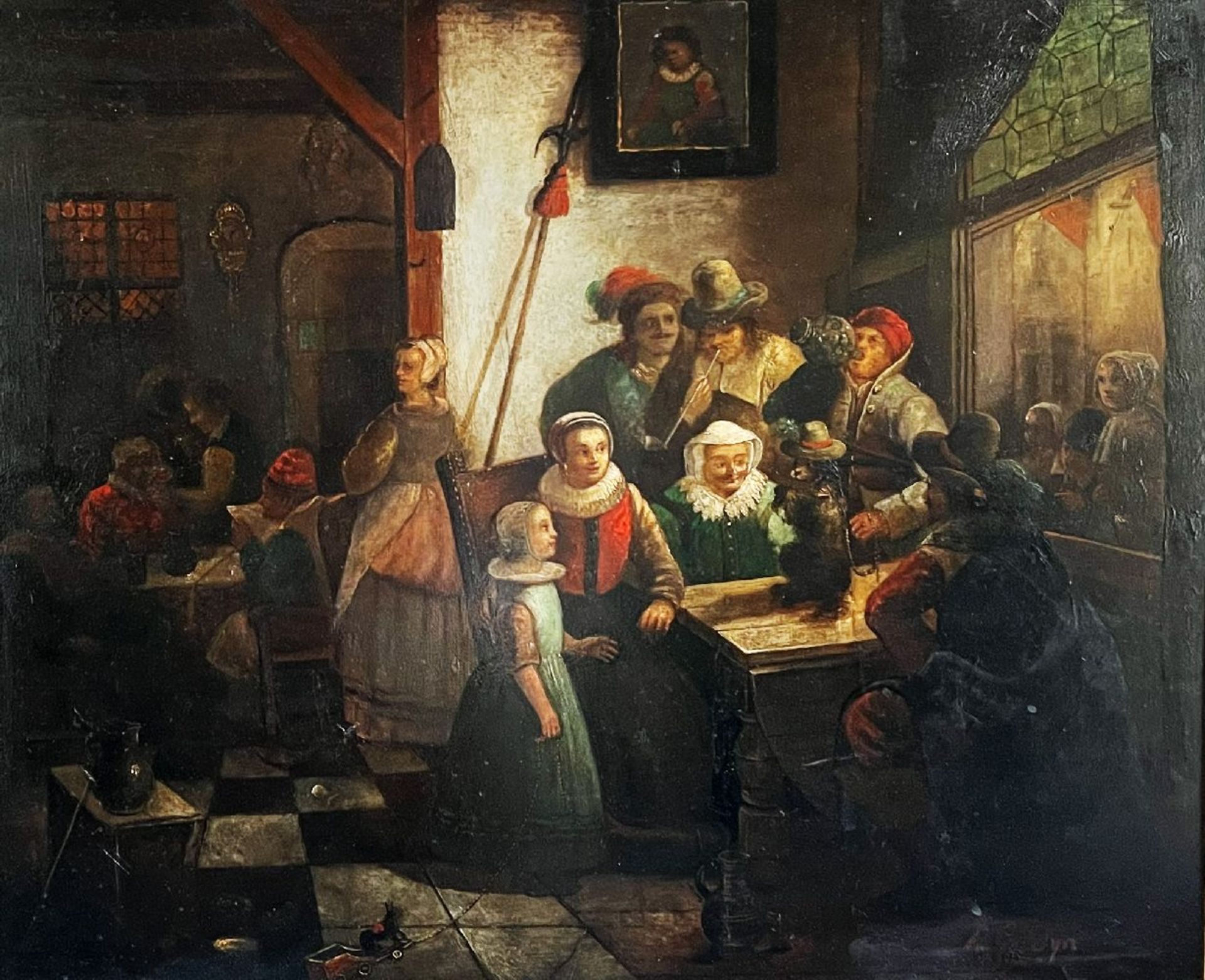 Pierre Mathias Goddyn (1752 - 1811), Vielfigürliche, flämische ...