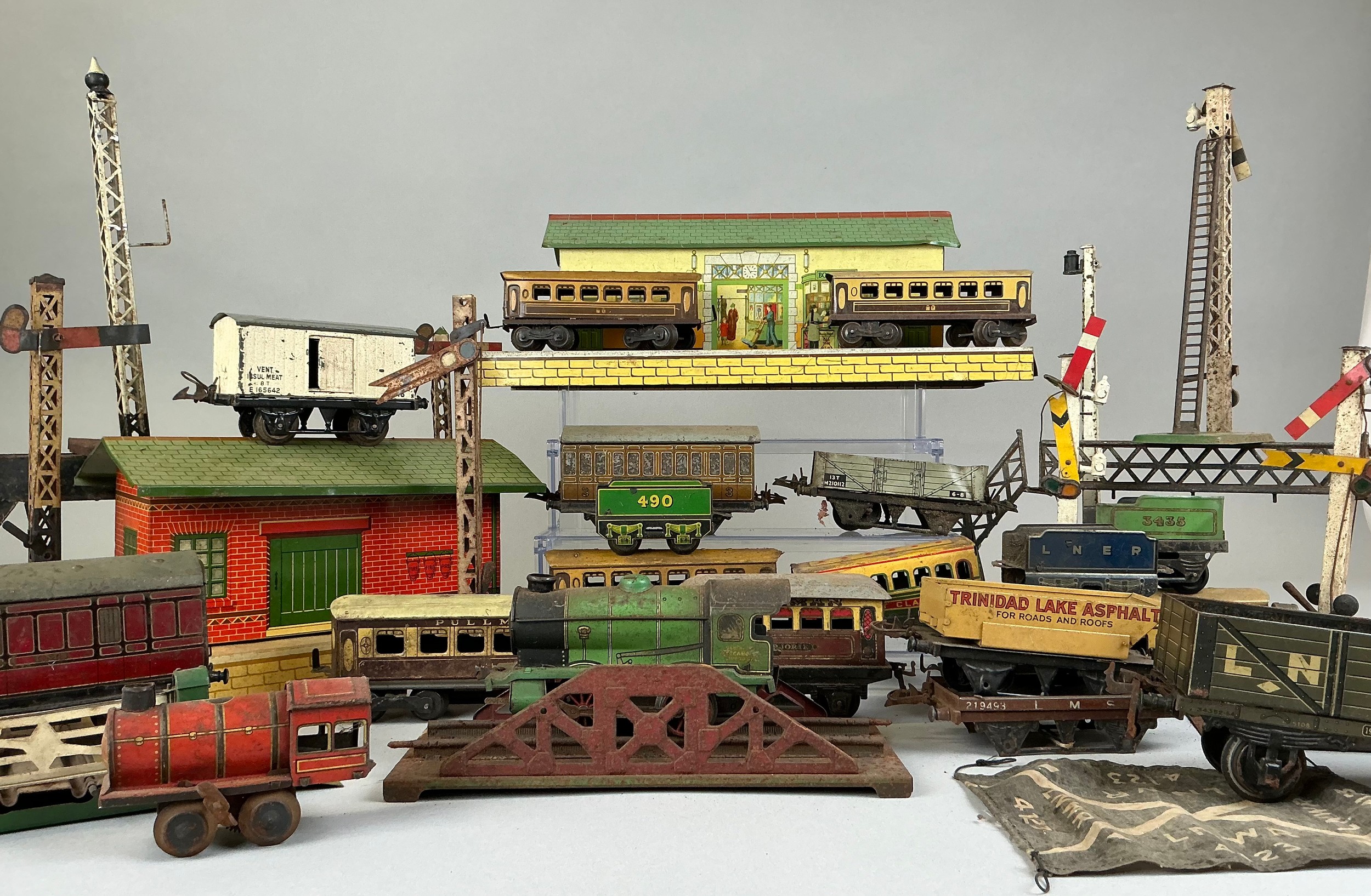 Model Railway - a pre-WWI gauge 1 LNWR freight Carette (for B-L) open ...