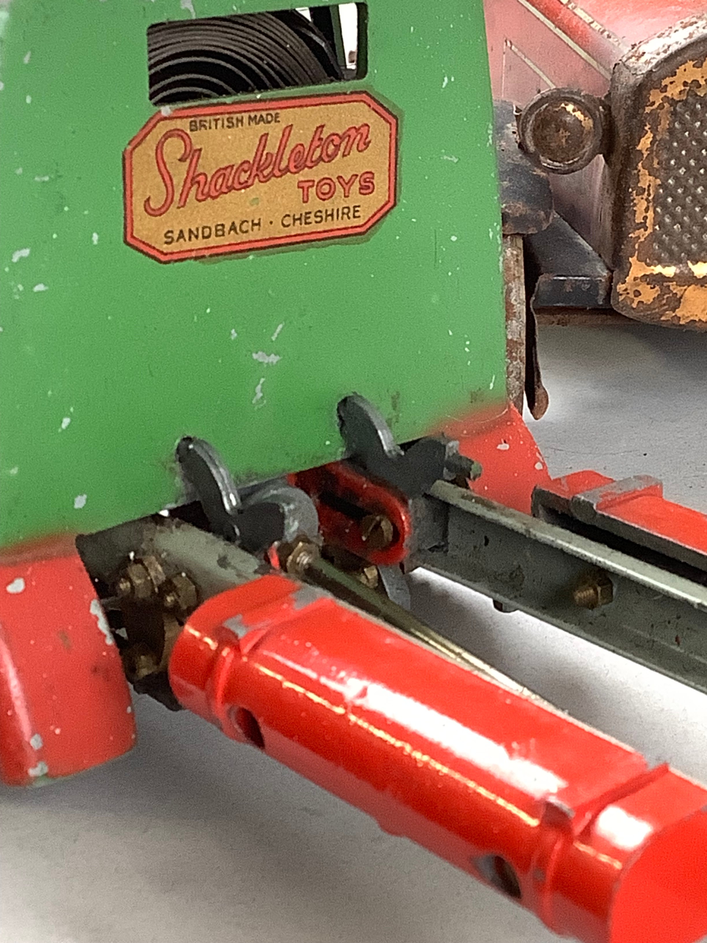 A Shackleton Toys Foden FG mechanical flat bed to scale model truck in ...