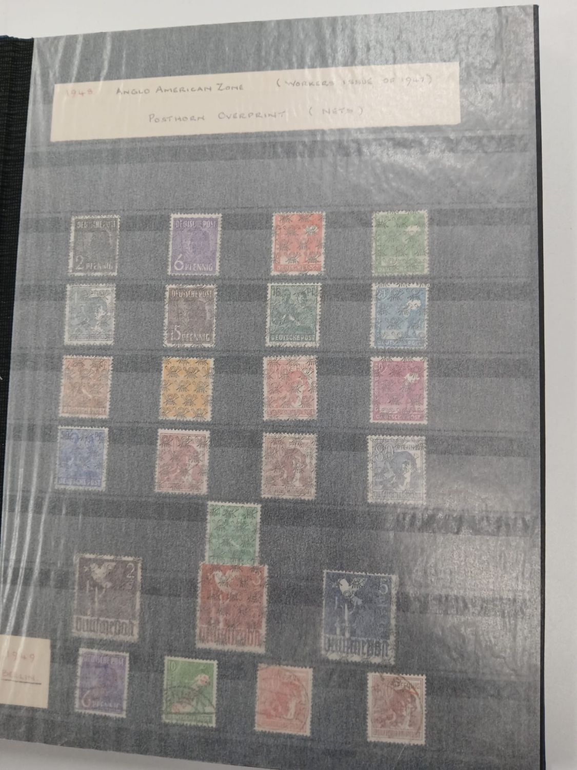 Germany. Allied occupation and Post Offices Abroad, in two 32 sided ...