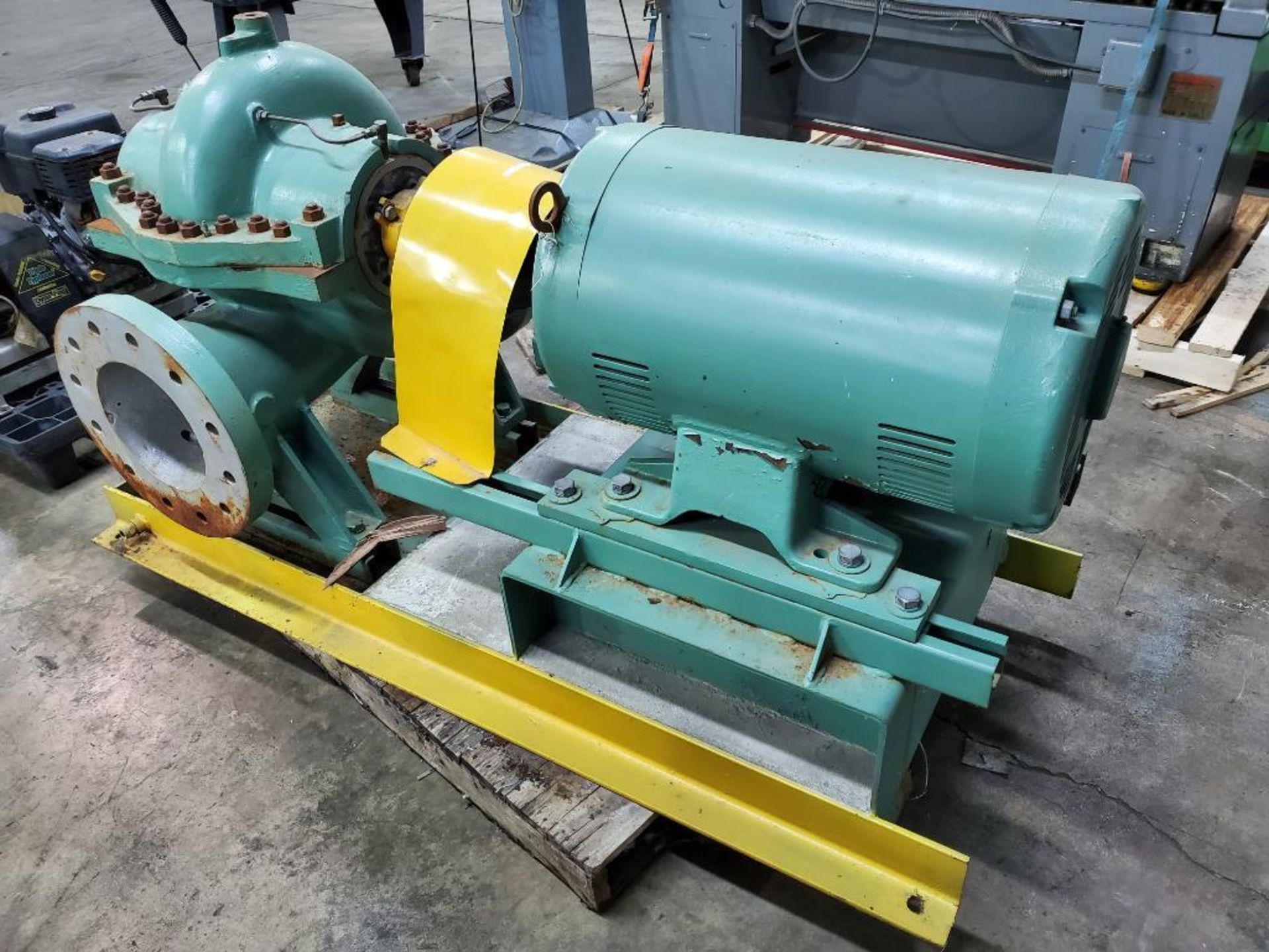 100hp Hydroflo pump. 9.5in inside pump diameter. 460v 3 phase. For a ...