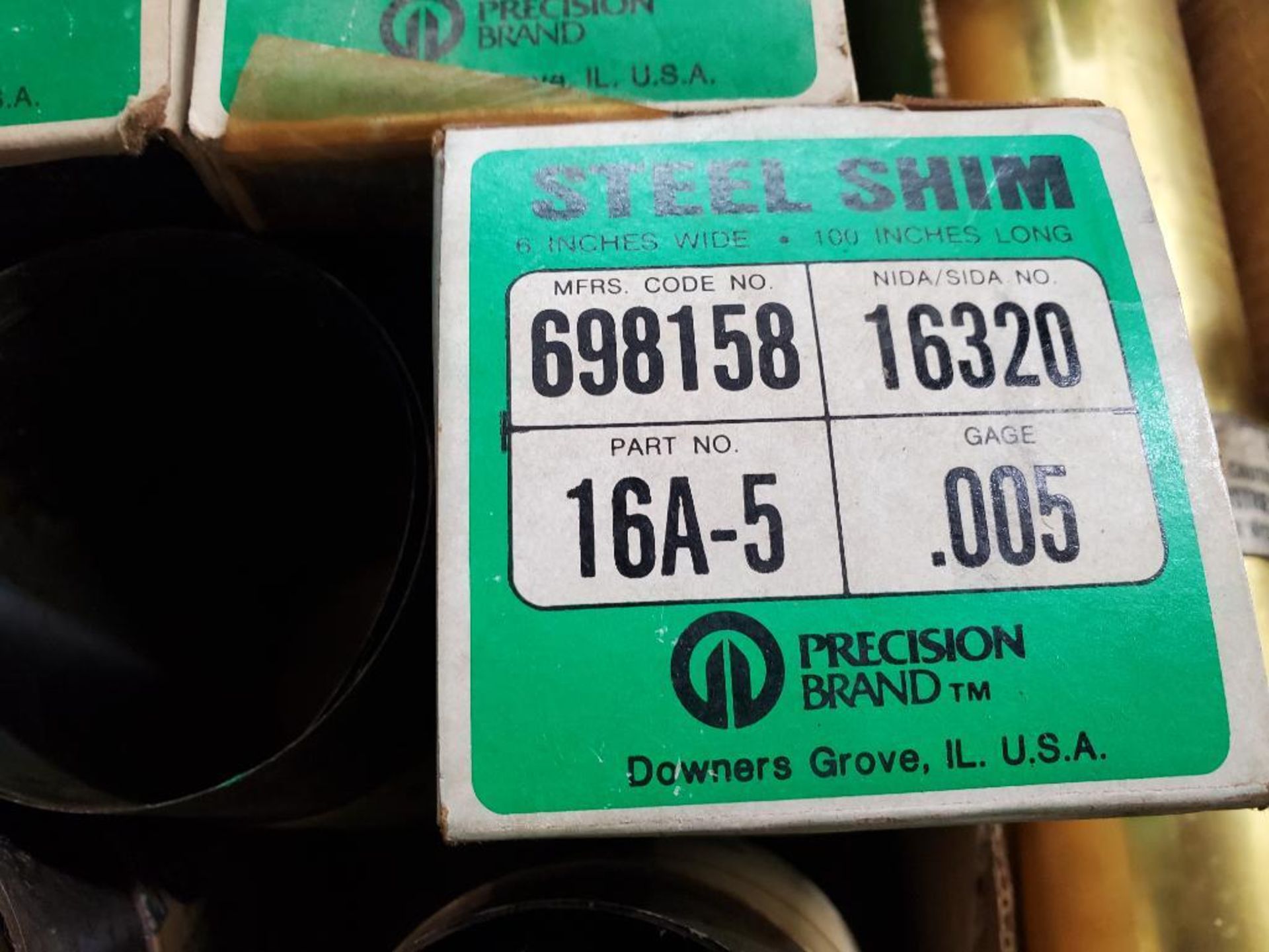 Assorted shim stock.