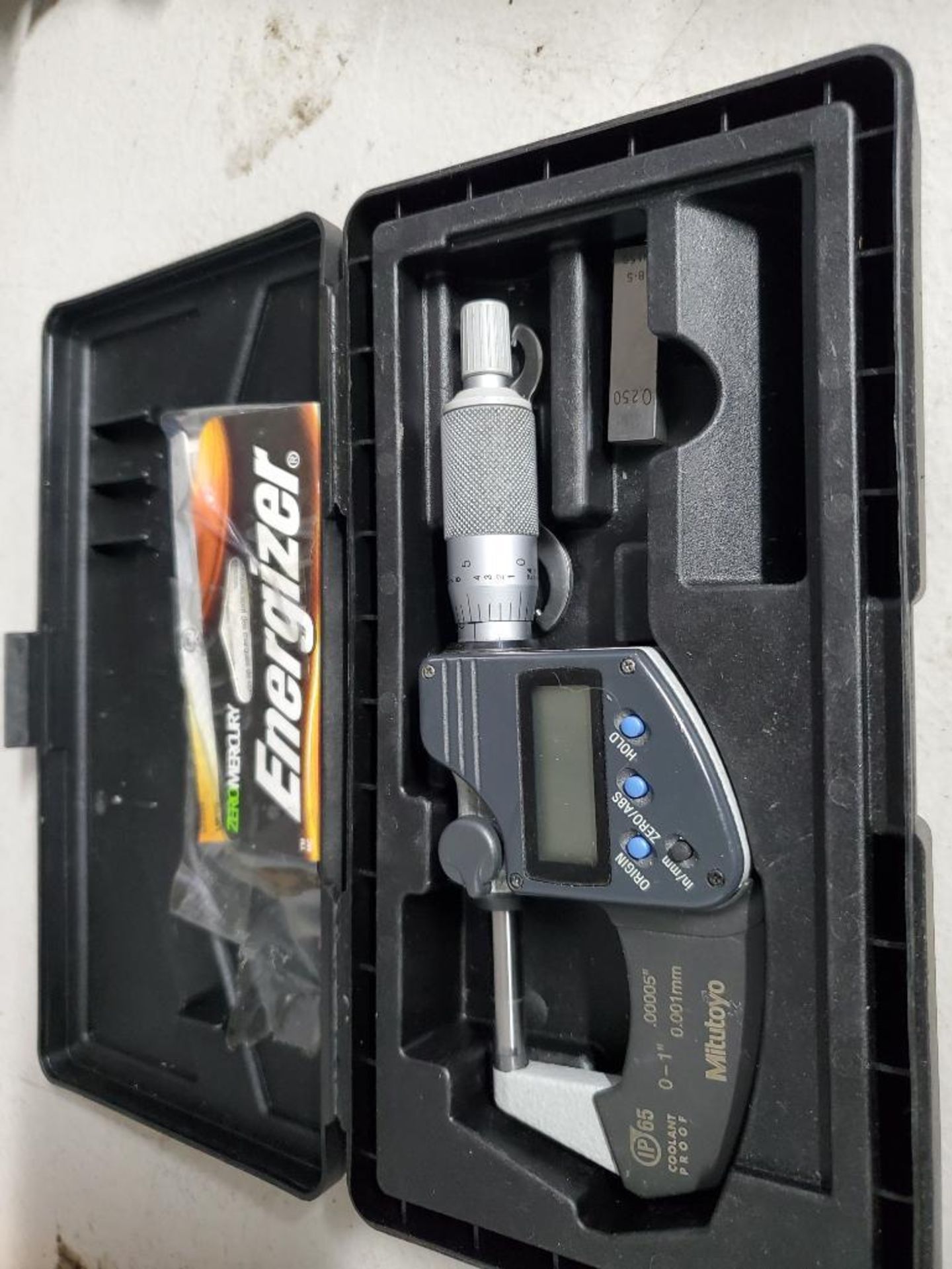 Qty 2 - Mitutoyo micrometers. For a $10 fee this lot can be prepared ...