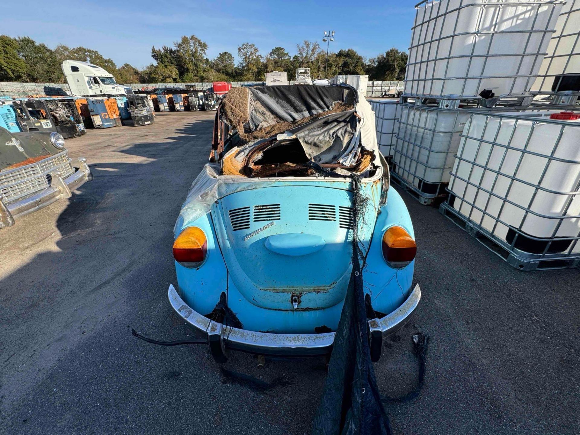 1972 Volkswagen Bettle. Has engine. Located in Navassa, NC.