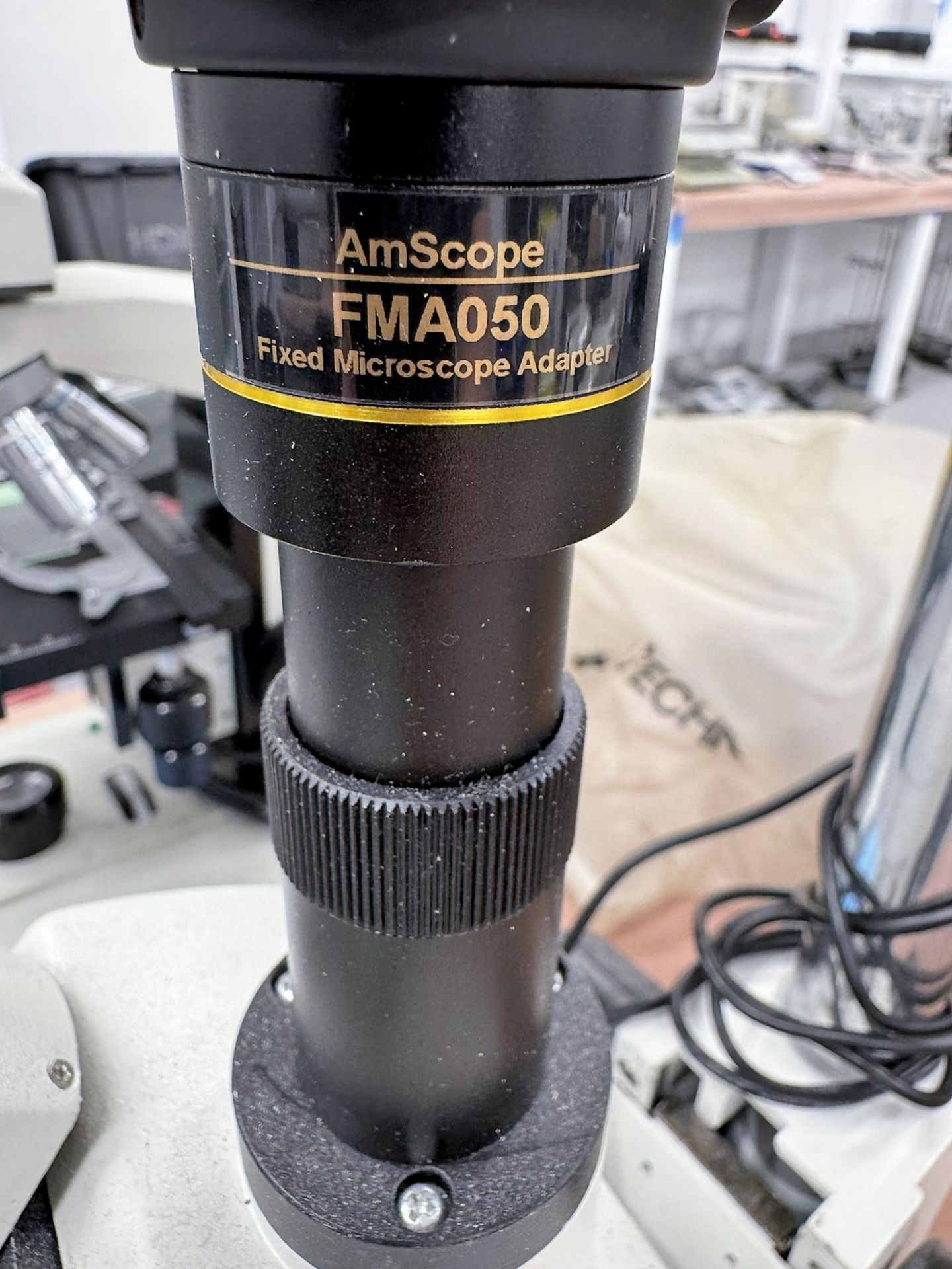 Lot Of (2) Microscopes. With (1) Meiji Techno ML5000, (1) Amscope ...
