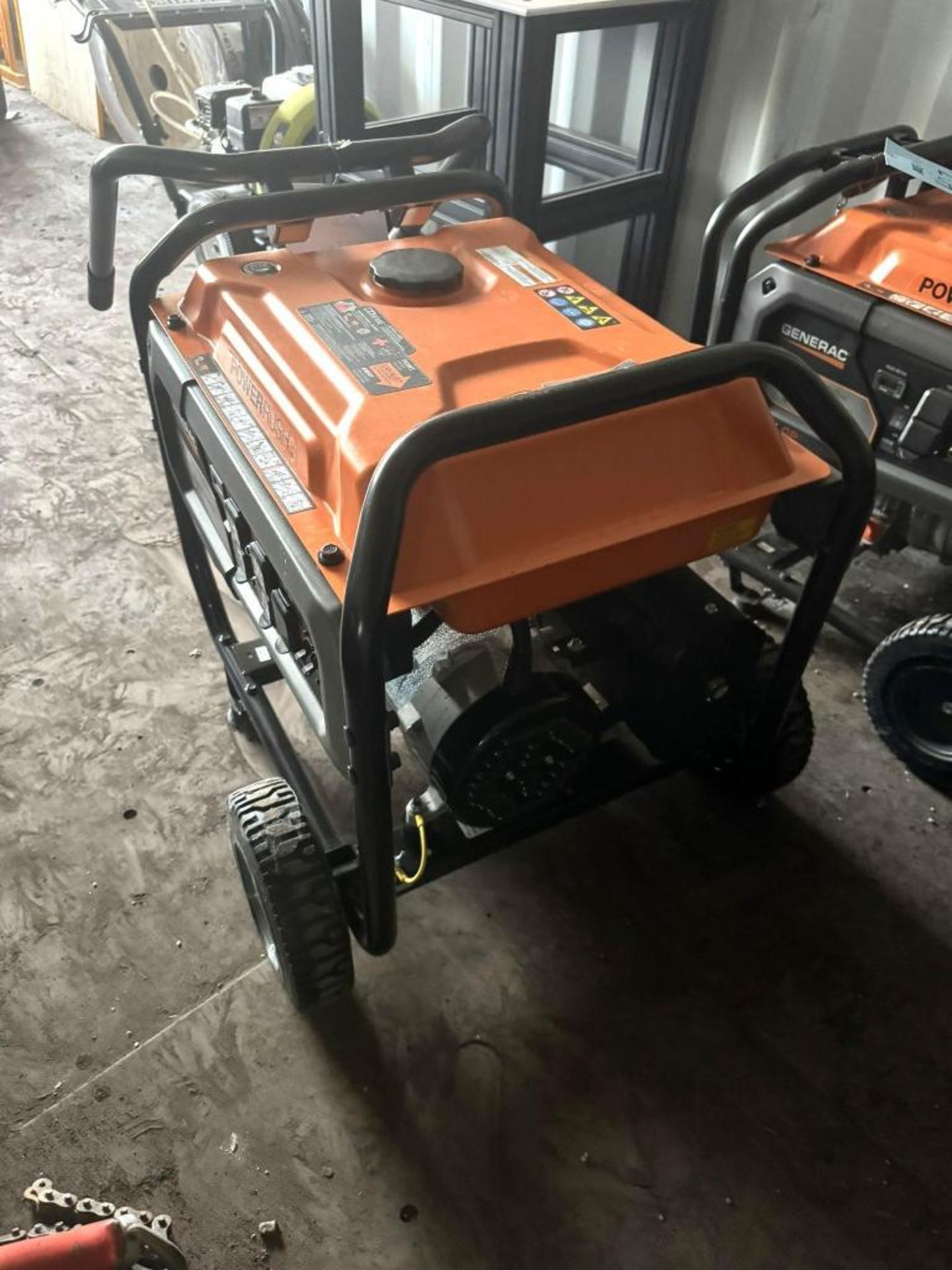 Generac Power Rush GP6500 Portable Generator, Model# G0076802, Serial ...