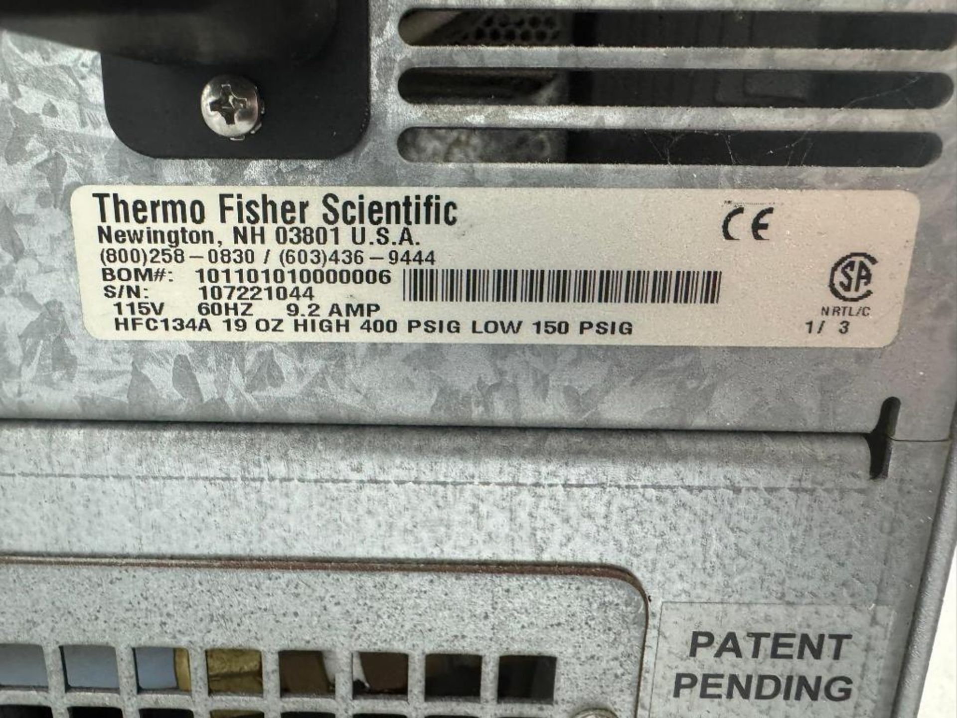 Lot Consisting Of: (1) Thermo Fisher ThermoFlex Recirculating Chiller ...