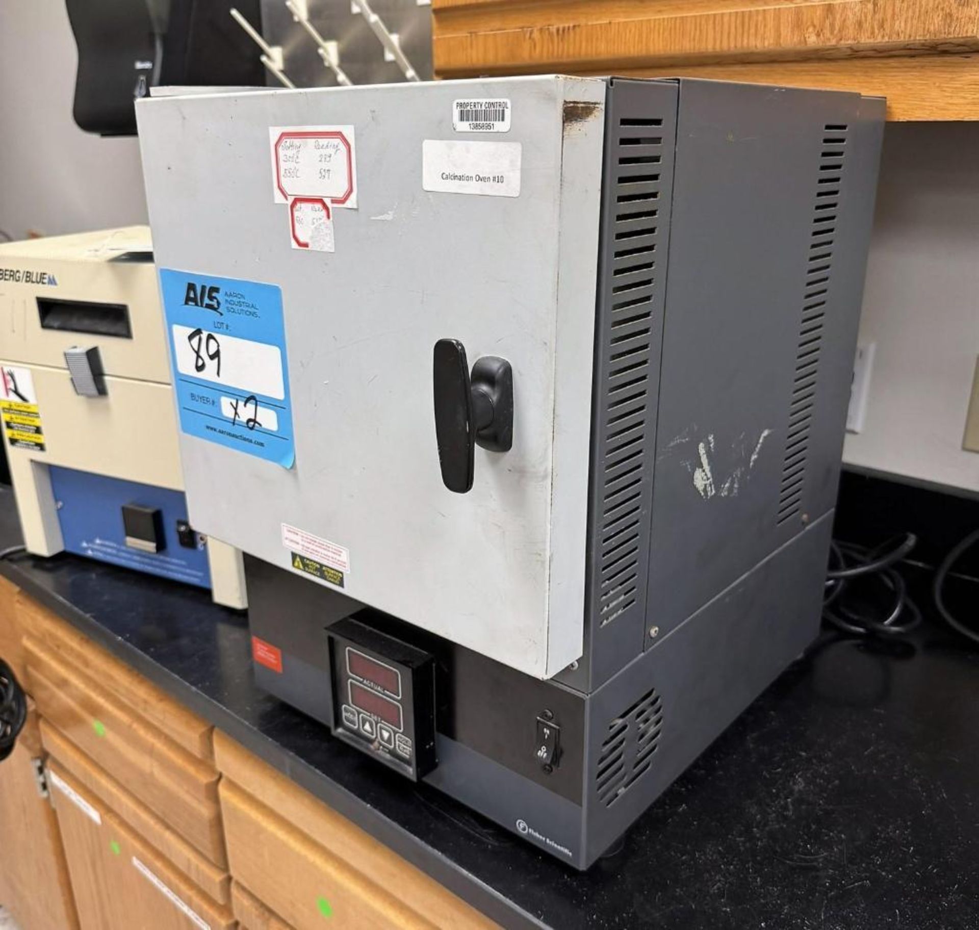 Lot Of (2) Furnaces. With (1) Lindberg Blue M Tube Furnace, Model ...