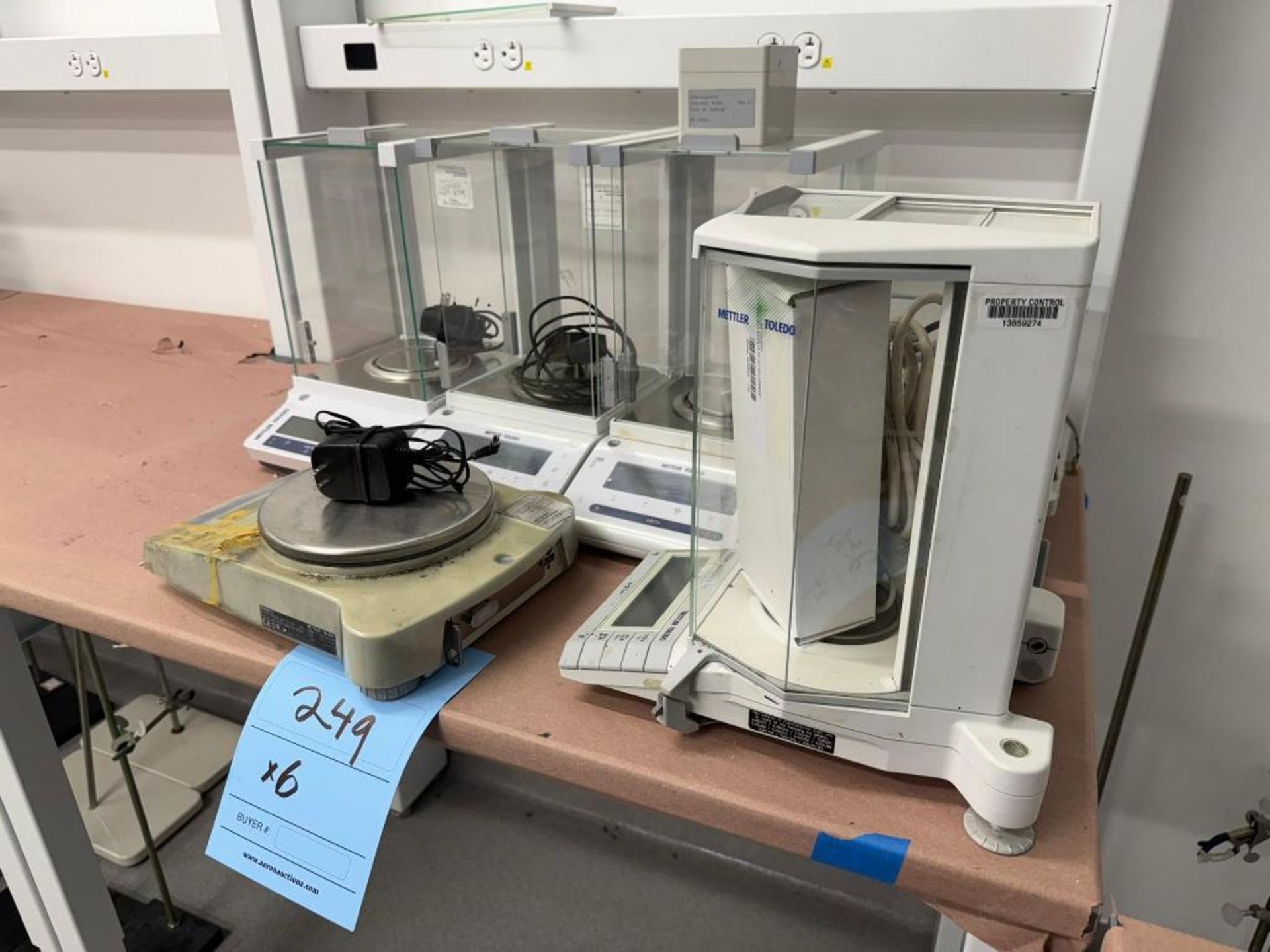 Lot Consisting Of: (1) Mettler Toledo ME204 Analytical Balance, Serial ...