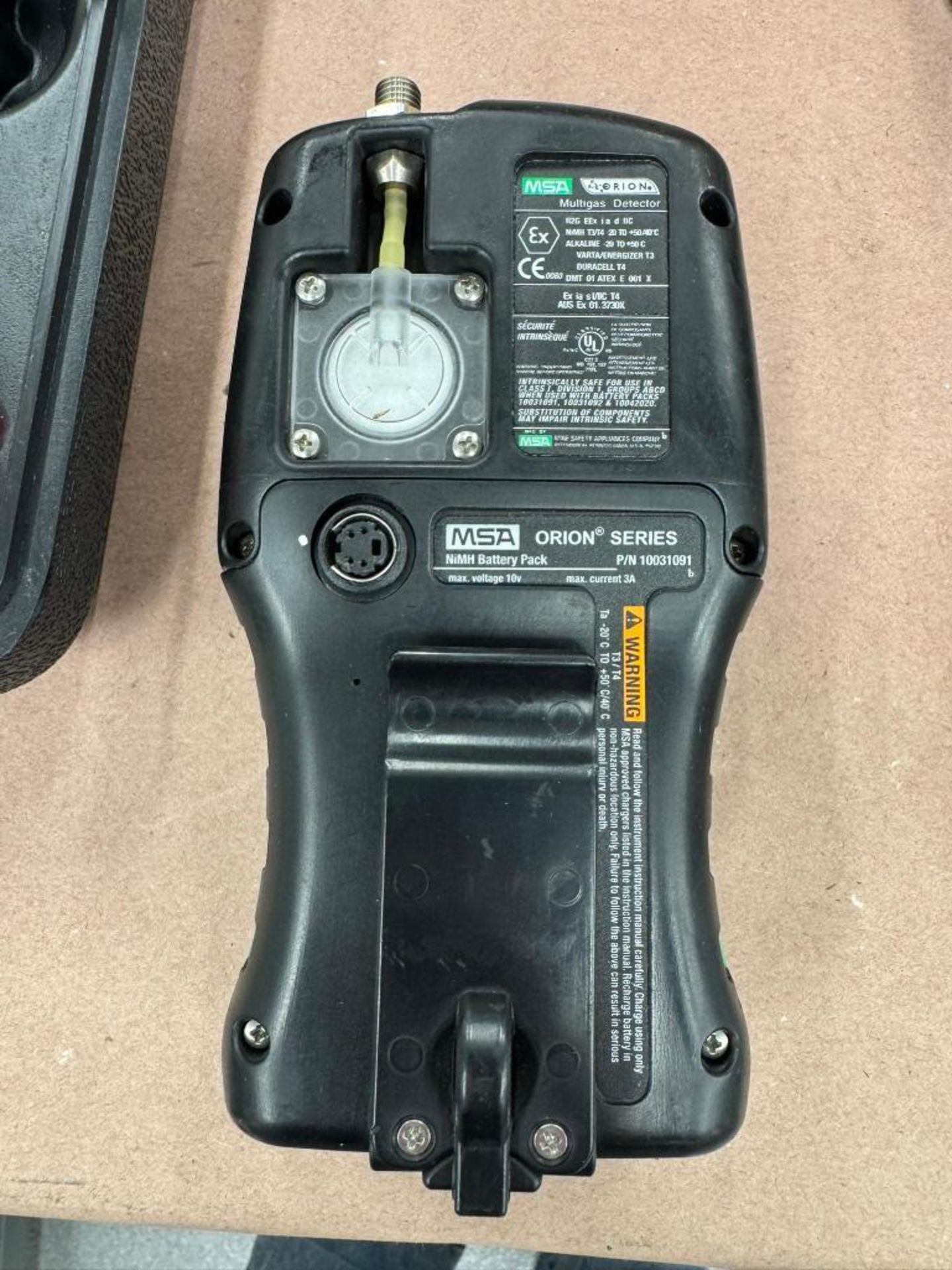 Lot Consisting Of: (1) TIF 8900 combustible gas detector, (1) MSA Orion ...