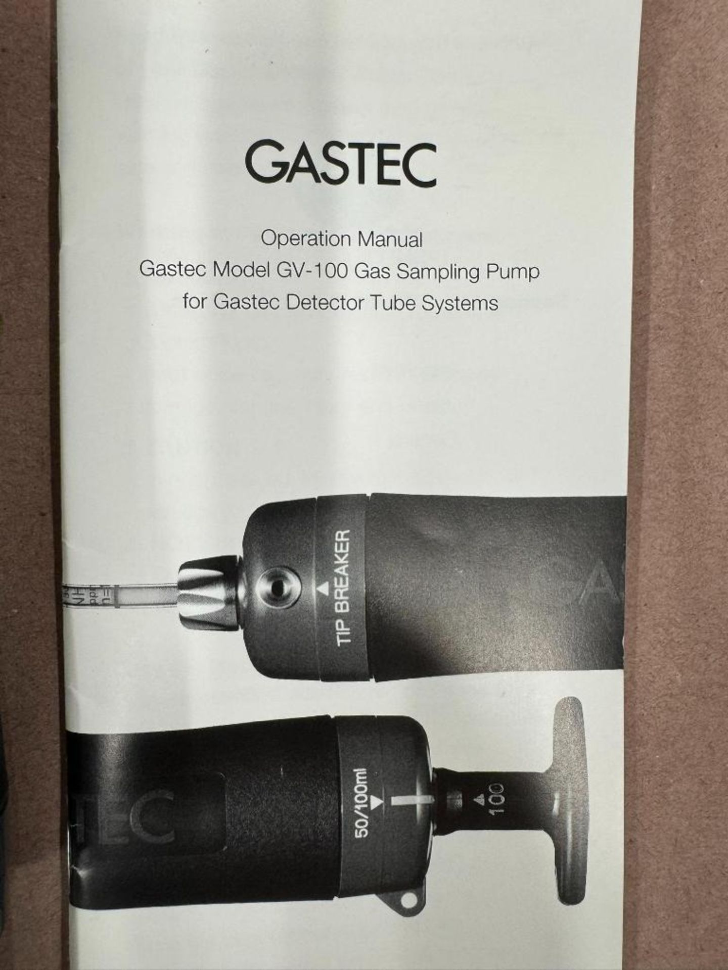 Lot Consisting Of: (1) Drager accuro gas detector pump, Astec GV-100S ...