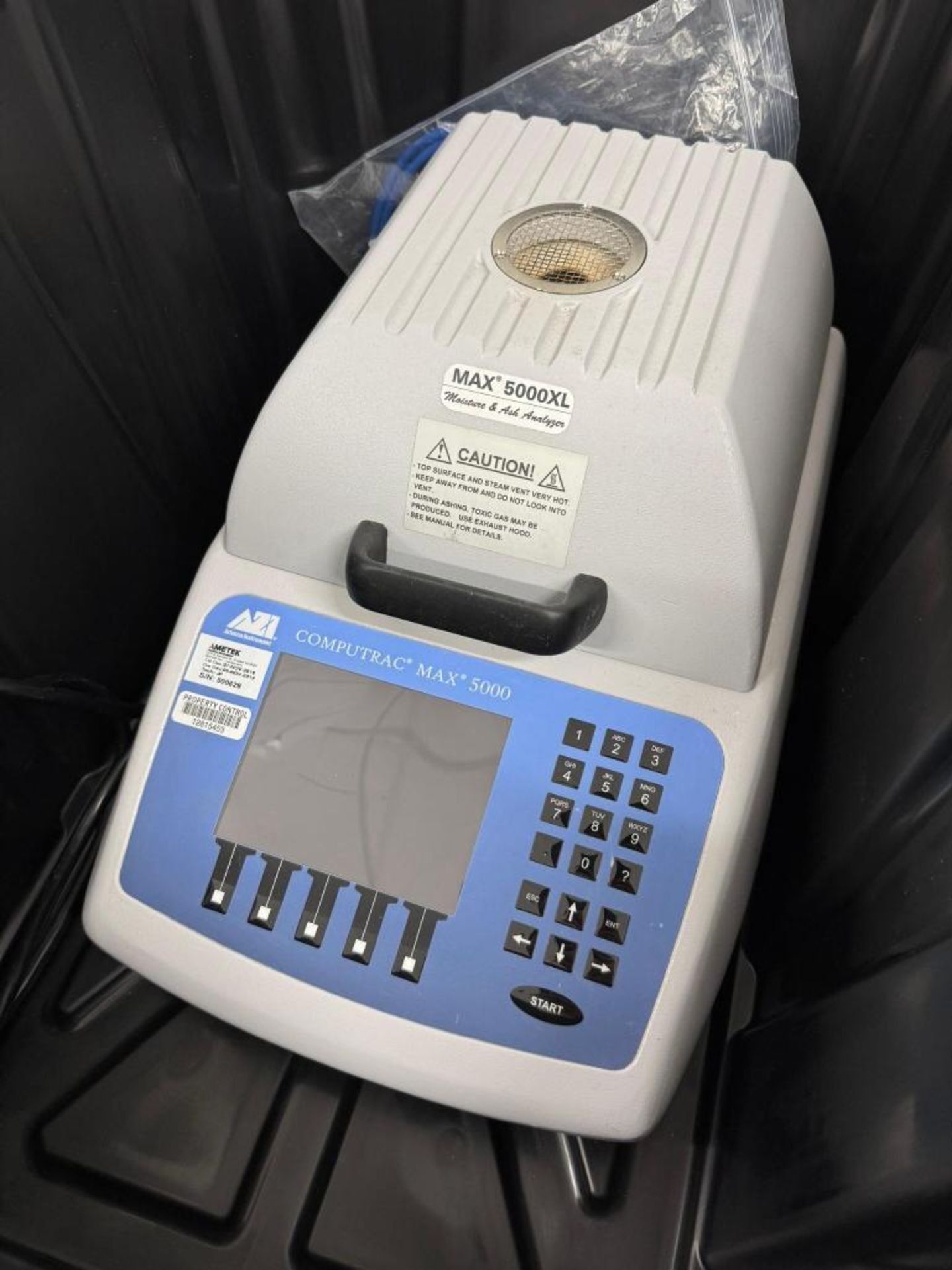 AZI Arizona Instruments Computrac Max 5000 Moisture Analyzer, Serial ...