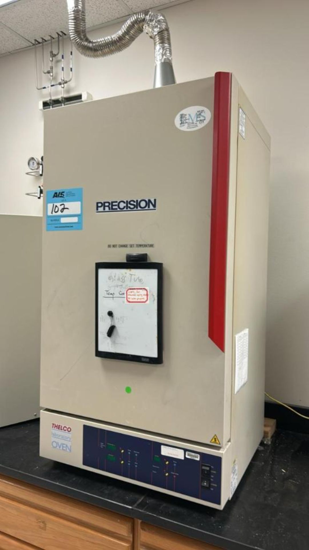 Precision Thelco Oven, Catalog# 51221161, Serial# 603011621.