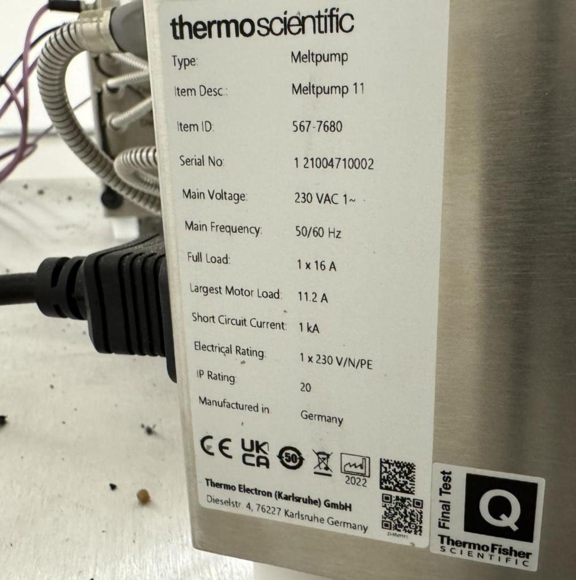 Thermo Scientific 11mm Parallel Twin Screw Extruder, Model Process 11 ...