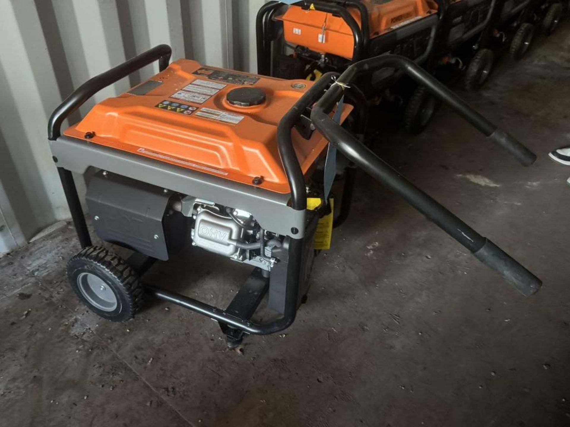 Generac Power Rush GP6500 Portable Generator, Model# G0076802, Serial ...