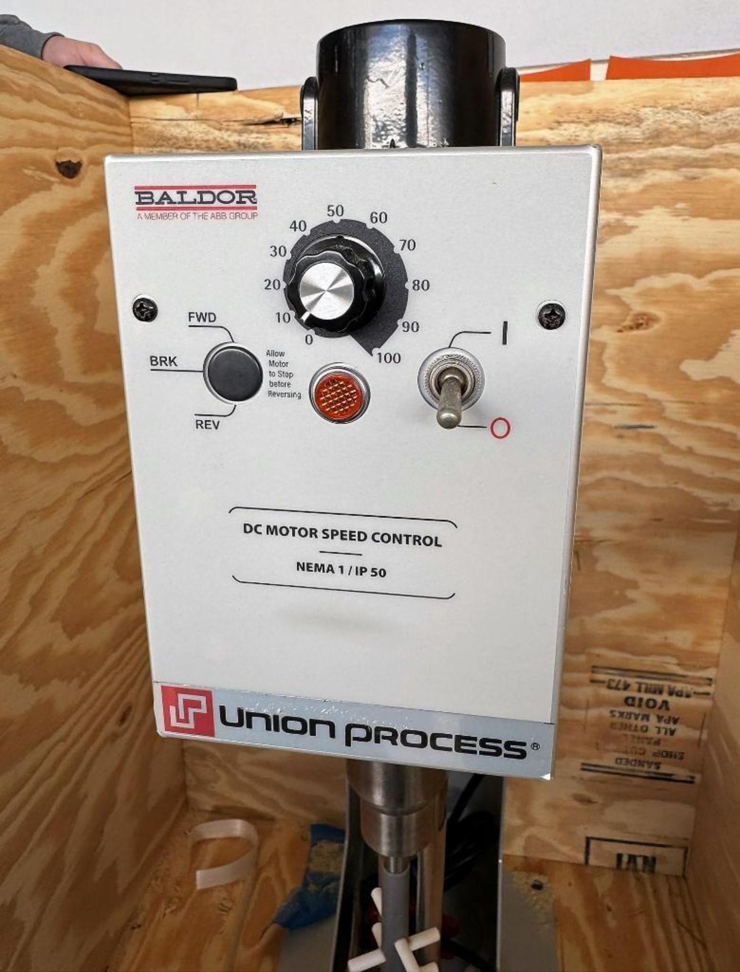 Union Process Szegvari Batch Lab Attritor Mill, Model/Size 01, Serial ...