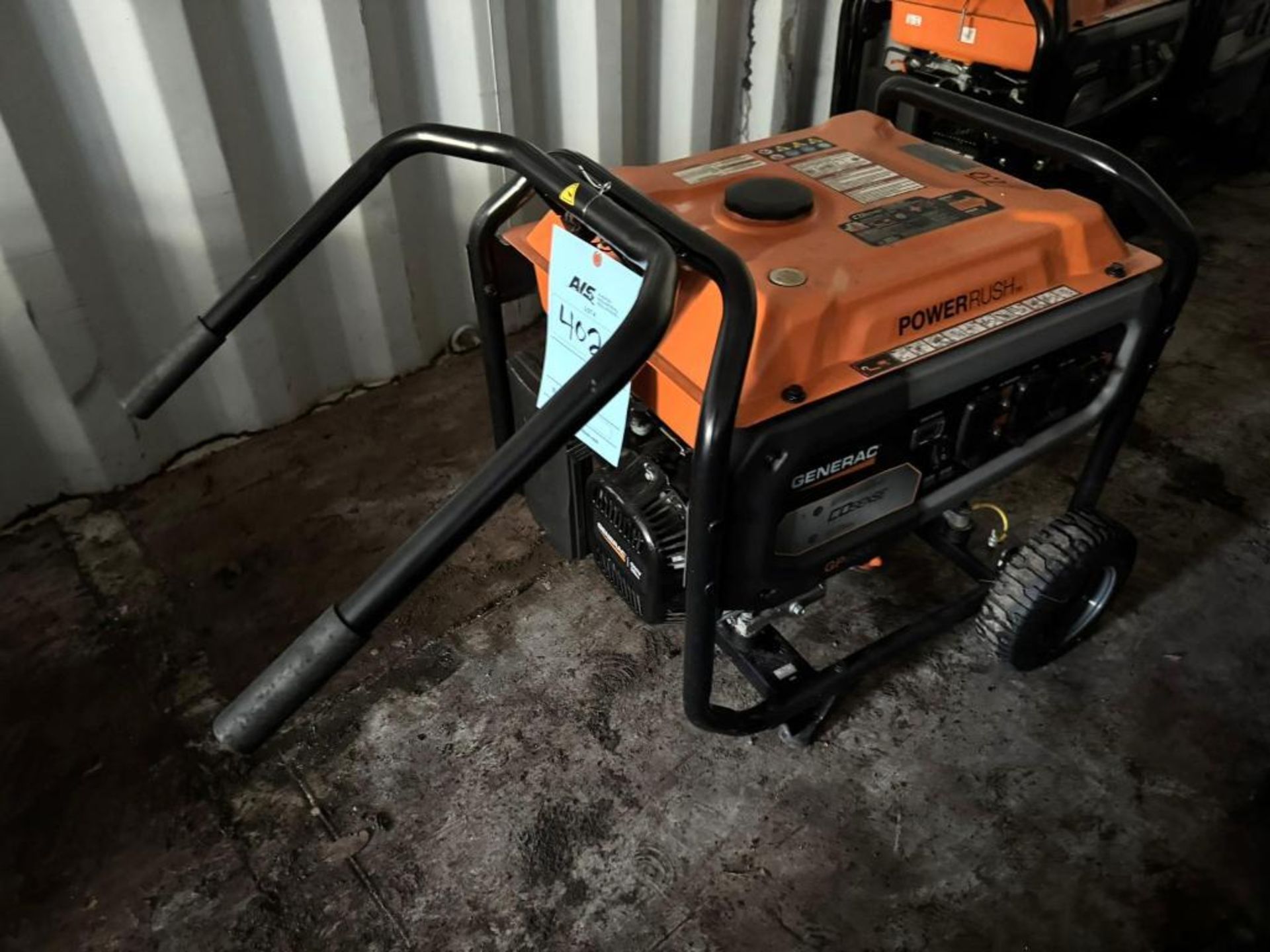 Generac Power Rush GP6500 Portable Generator, Model# G0076802, Serial ...
